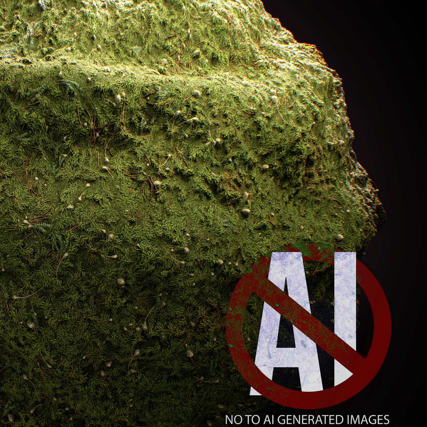 ArtStation - Forest Moss Study - Substance Designer