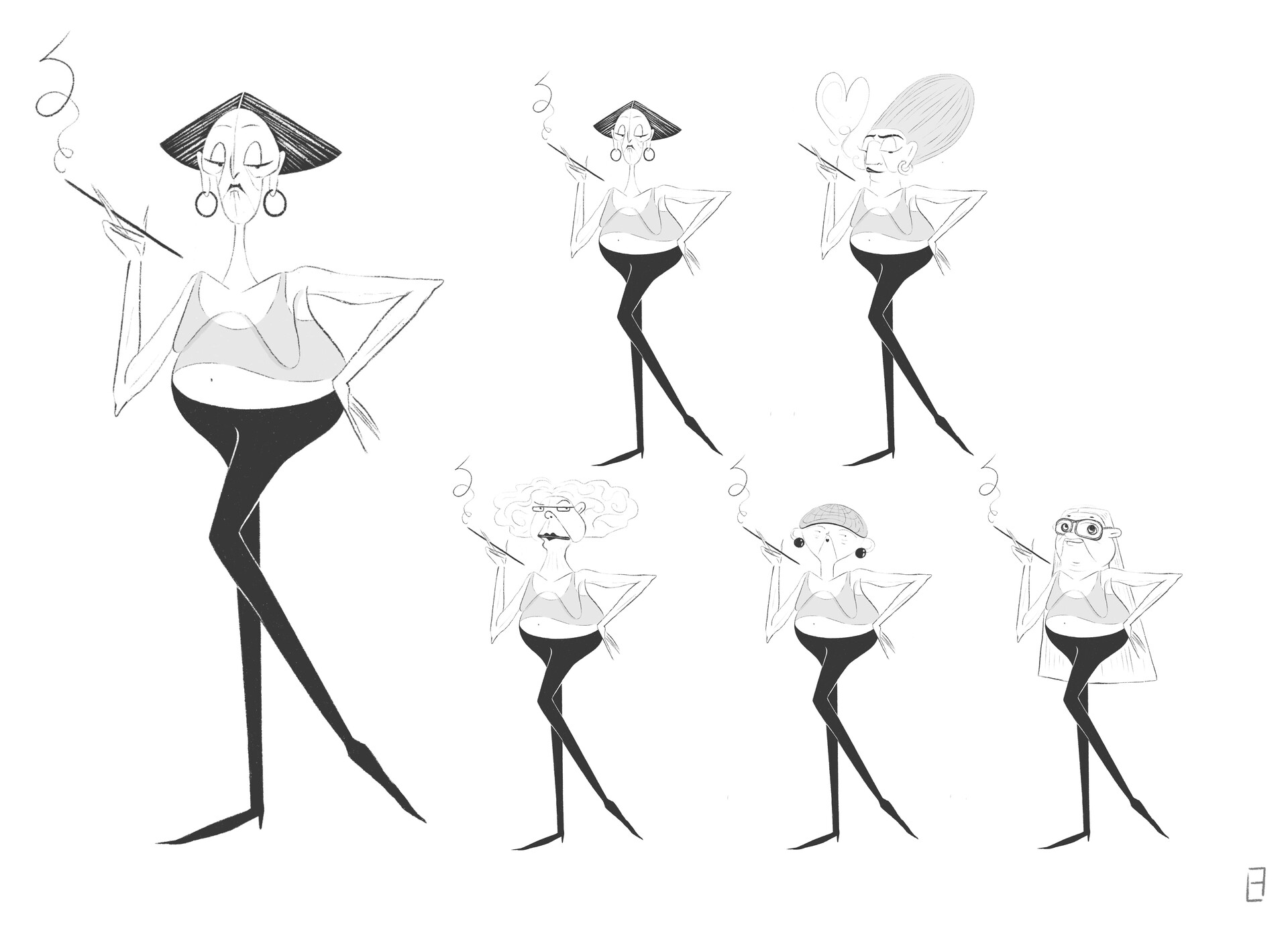 ArtStation - Characters of different ages