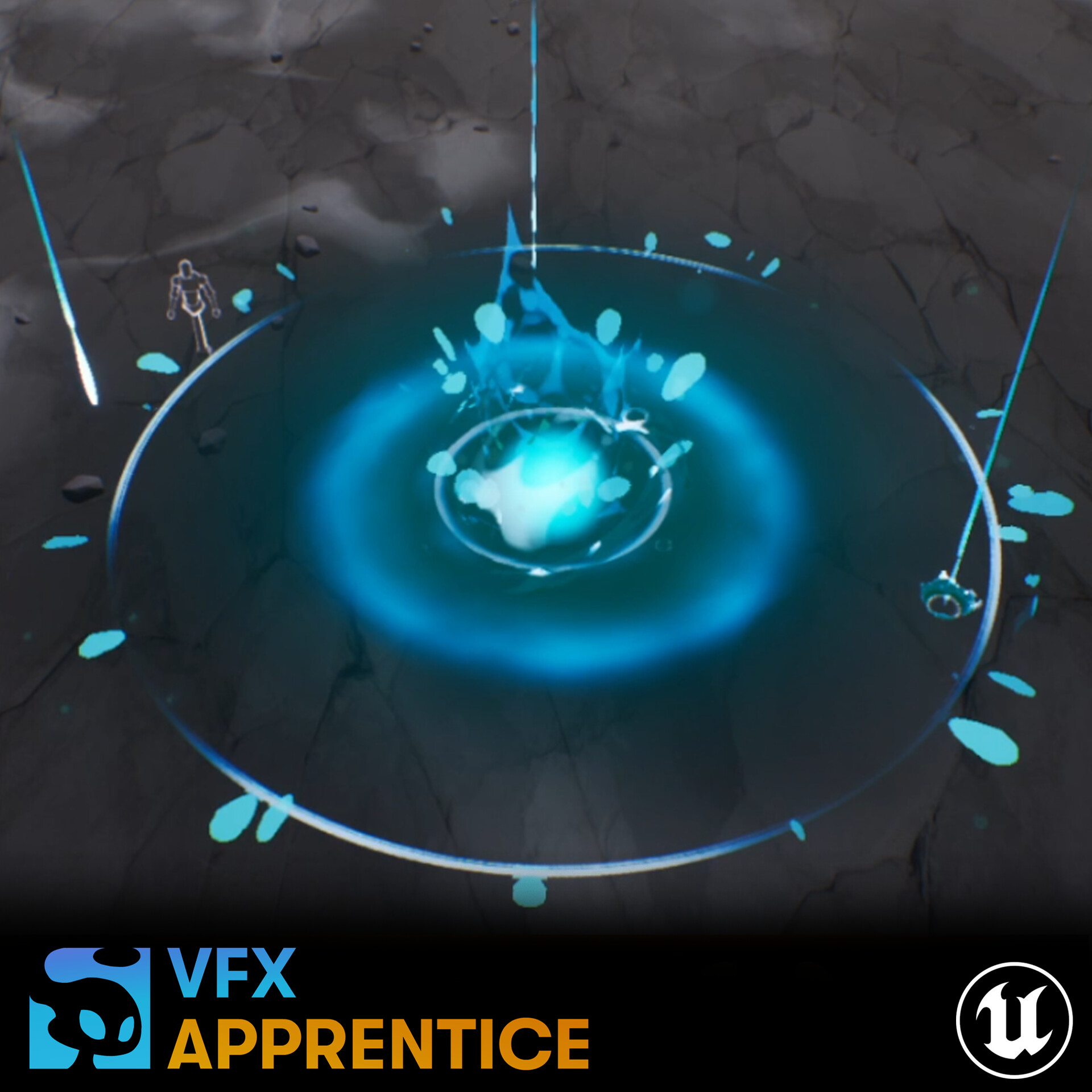 ArtStation - Healing Rain VFX (Stylized, Hand-Painted Water Magic Heal ...