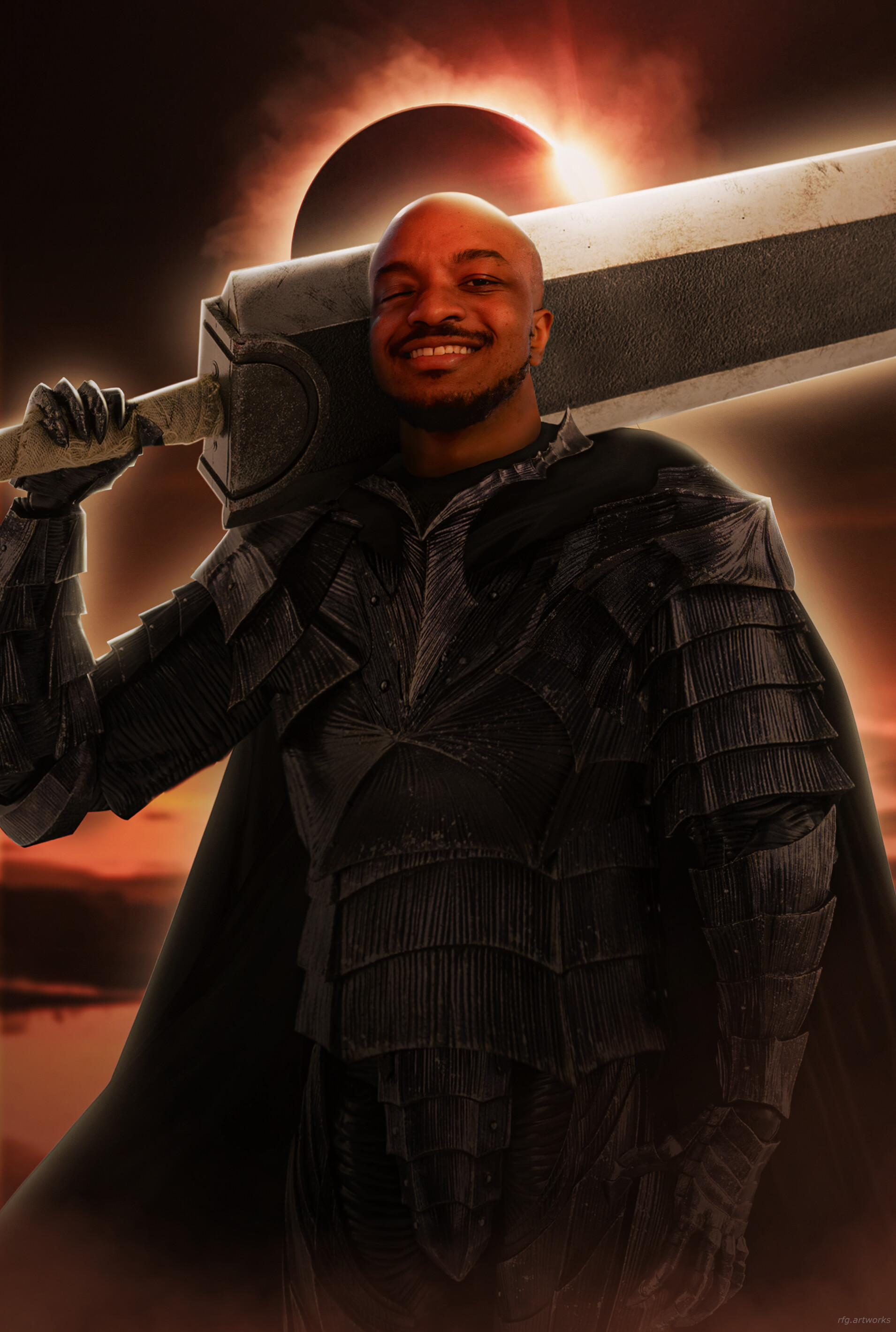 ArtStation - Lacari as Guts from Berserk