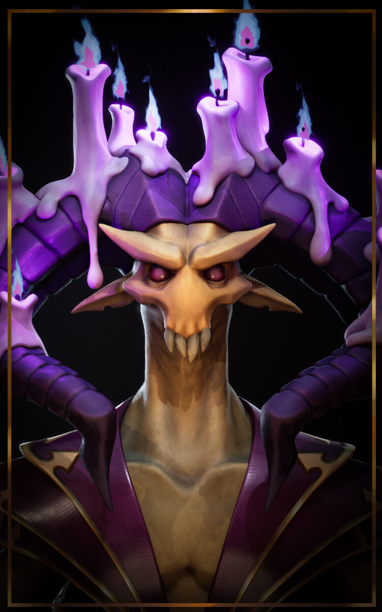 ArtStation - Stylized Demon Bust