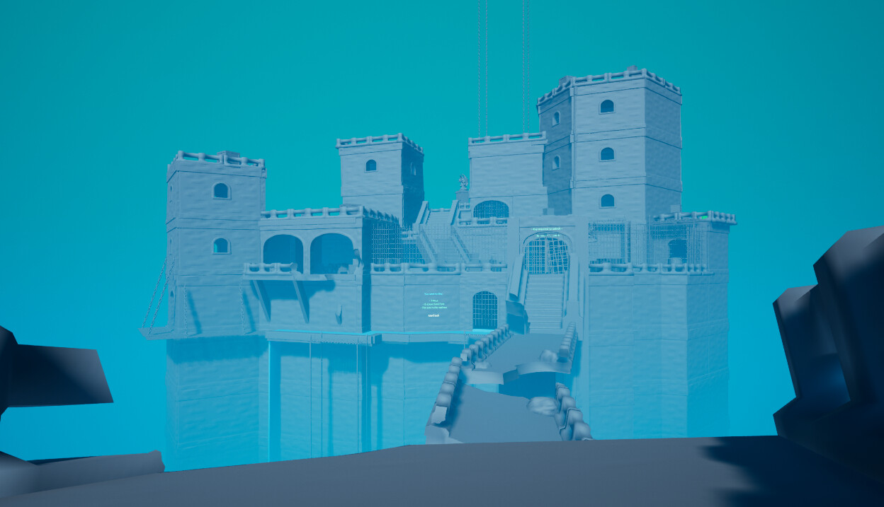 ArtStation - The Shaded Outpost - 3D Level Design Concept