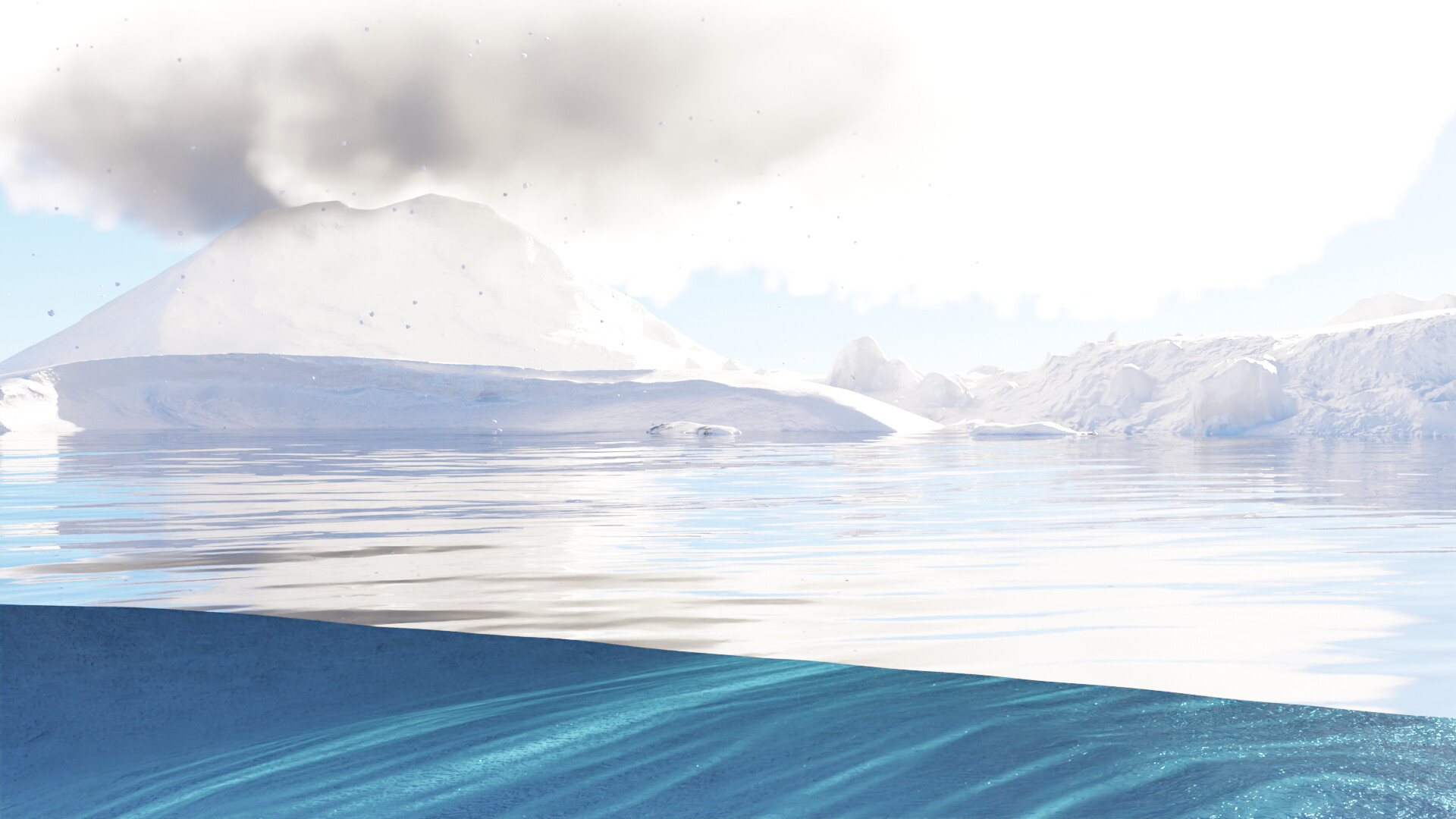 ArtStation - Arctic scenario(blender)