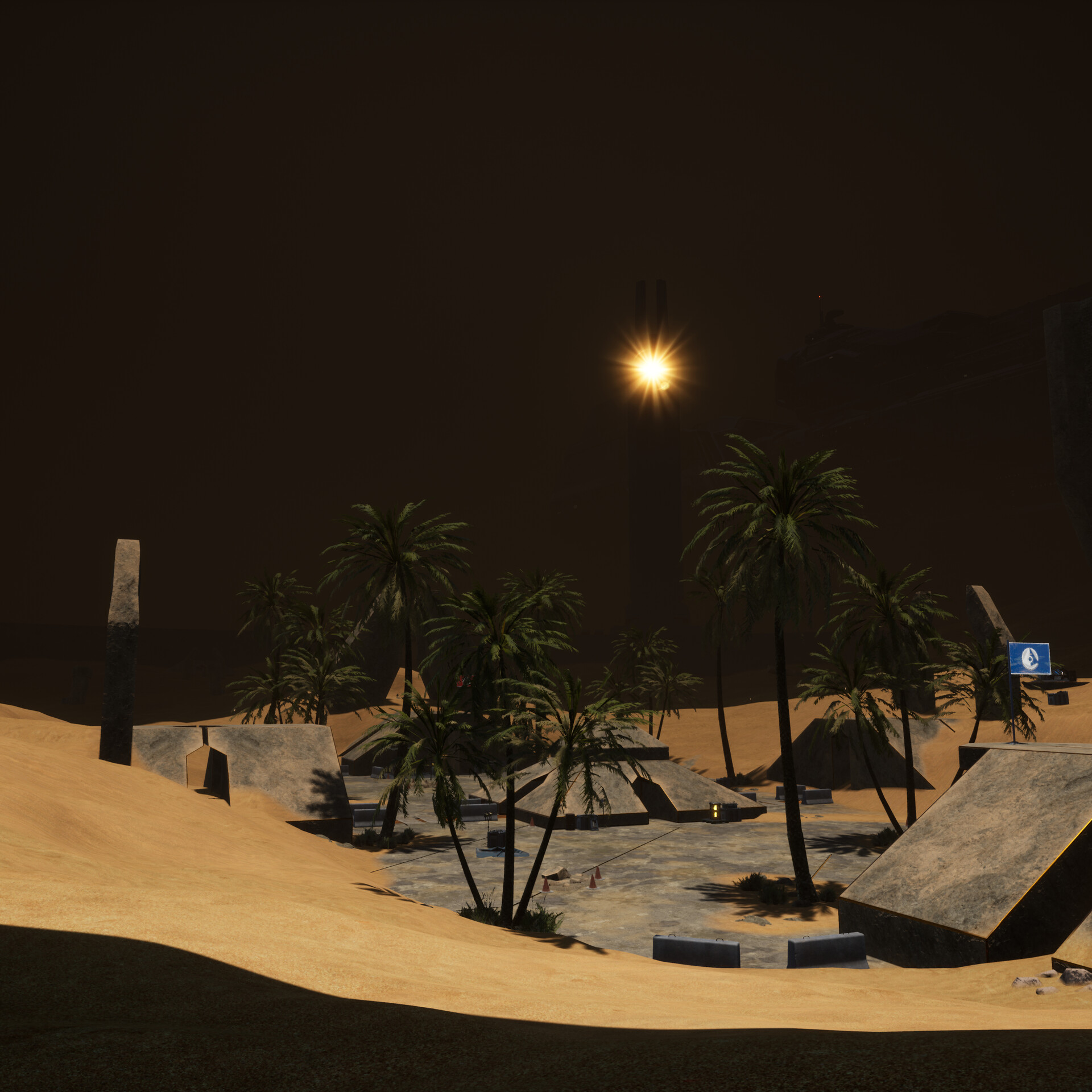 ArtStation - Sandbox Reimagined (Halo 3) - Level Design