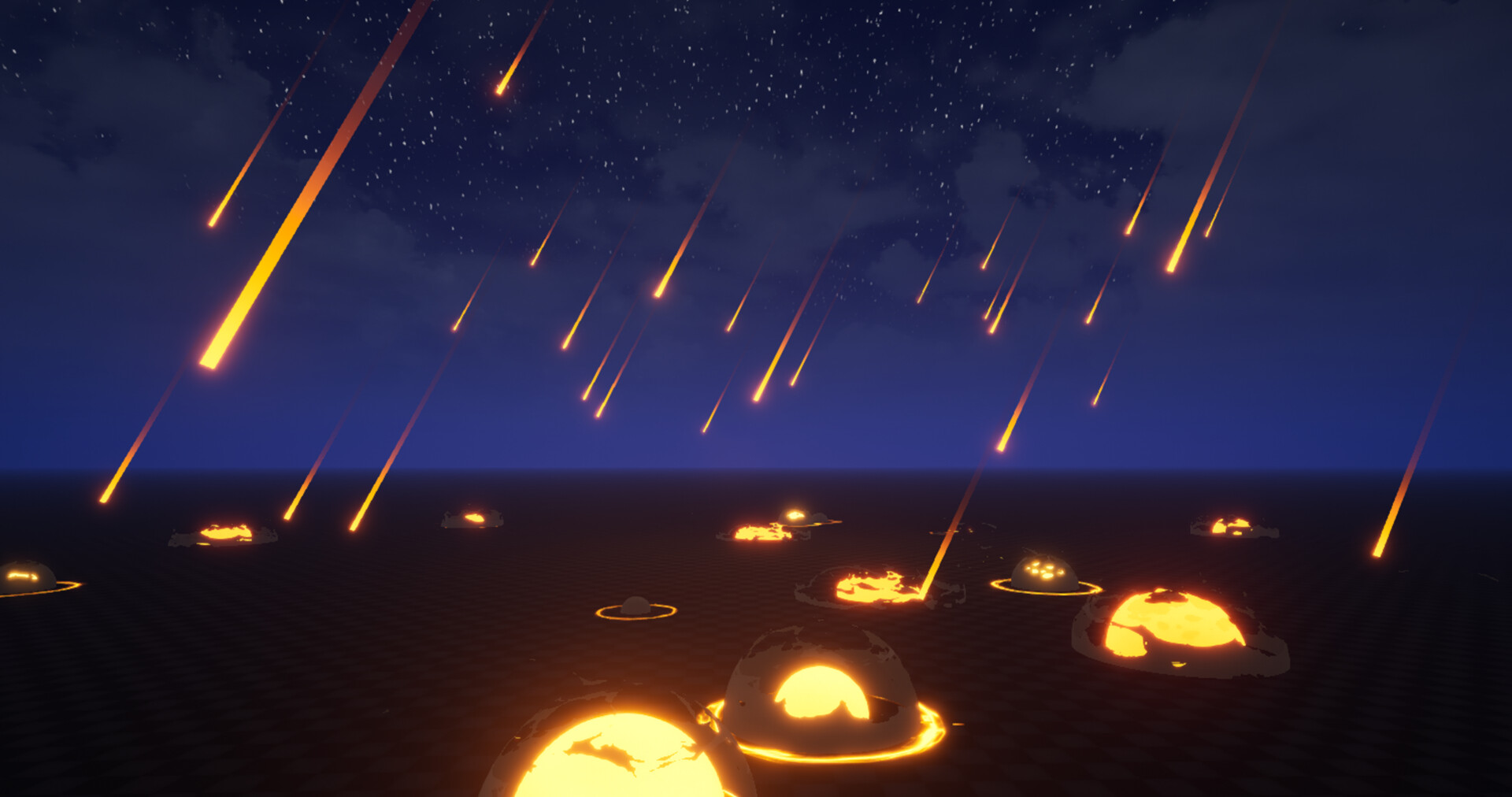 ArtStation - VFX: Stylized Fire Rain