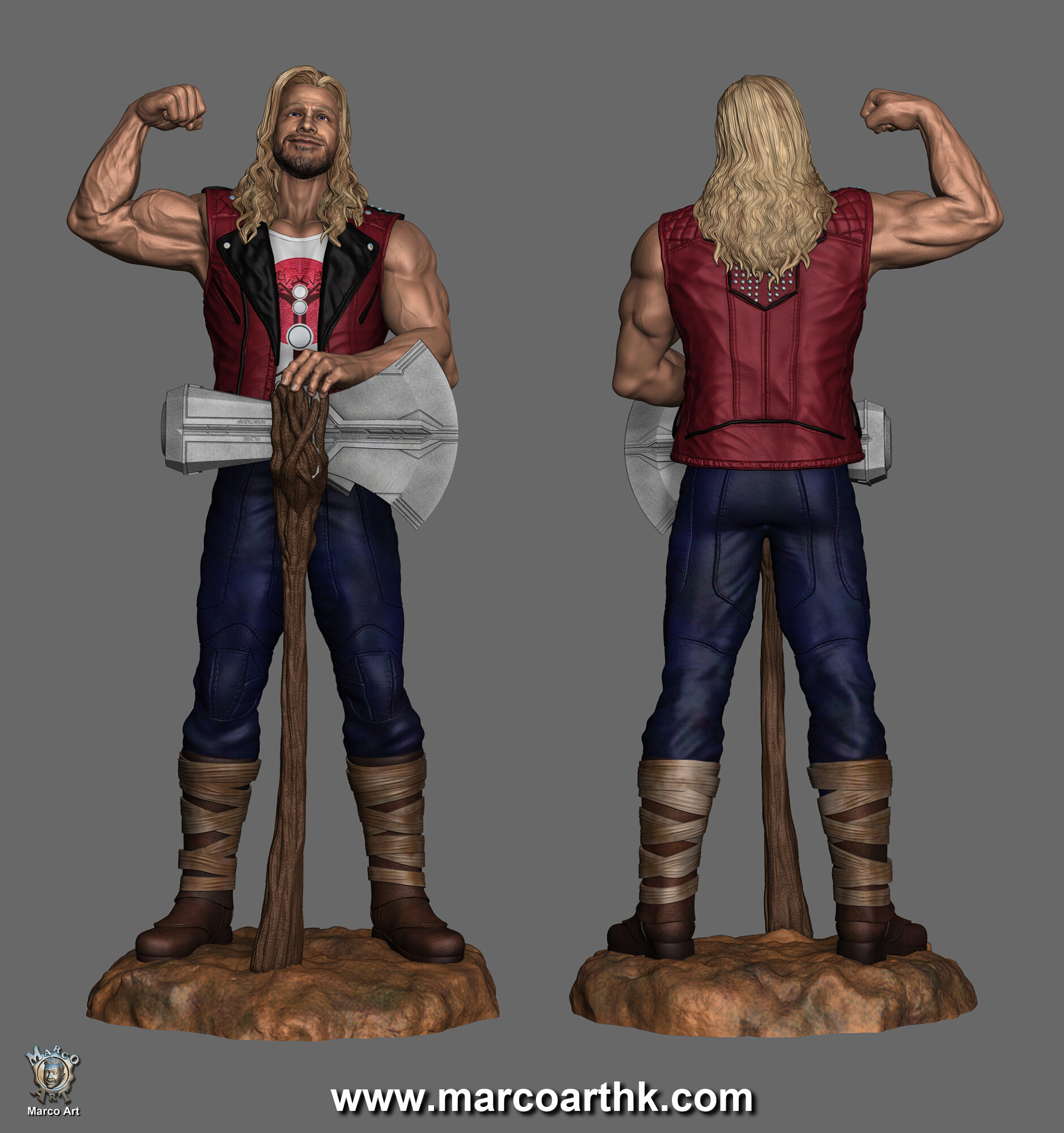 ArtStation - Casual Thor