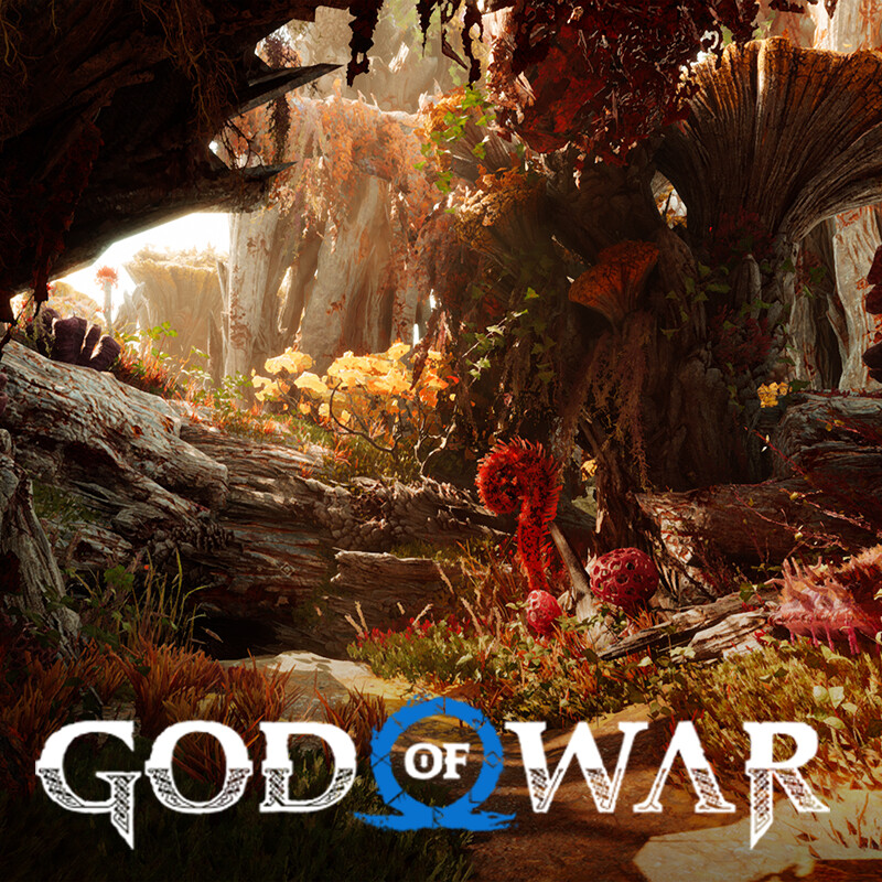 ArtStation - GoW Ragnarok - Ironwood Arrival