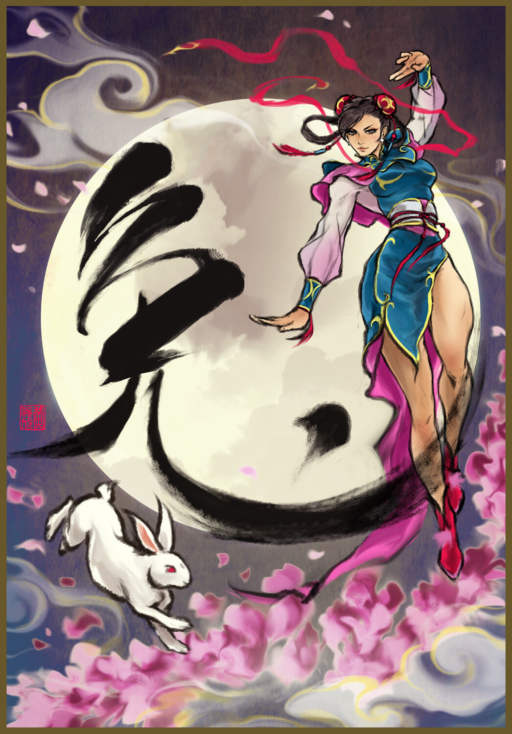 ArtStation - Year of the Rabbit (Chun Li)