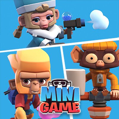 ArtStation - Mini Game Characters