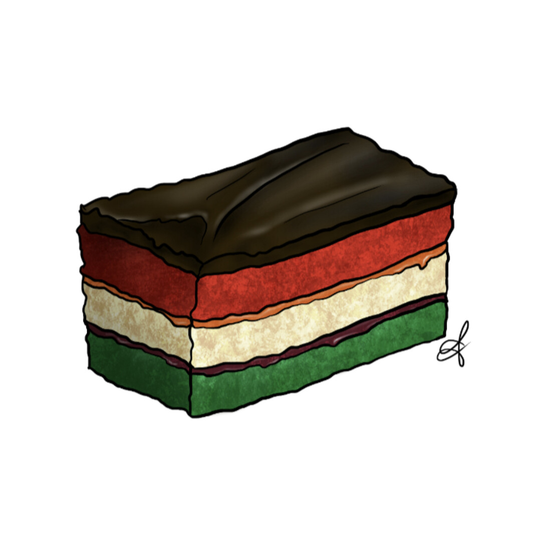 ArtStation - How To Draw Rainbow Cookies For The Holidays