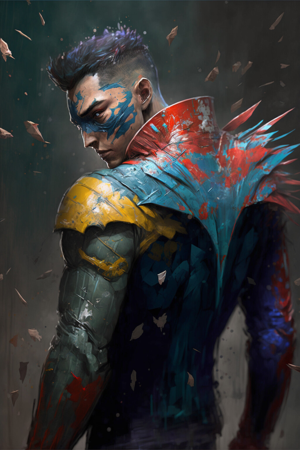 ArtStation - Super Hero Abstract Art