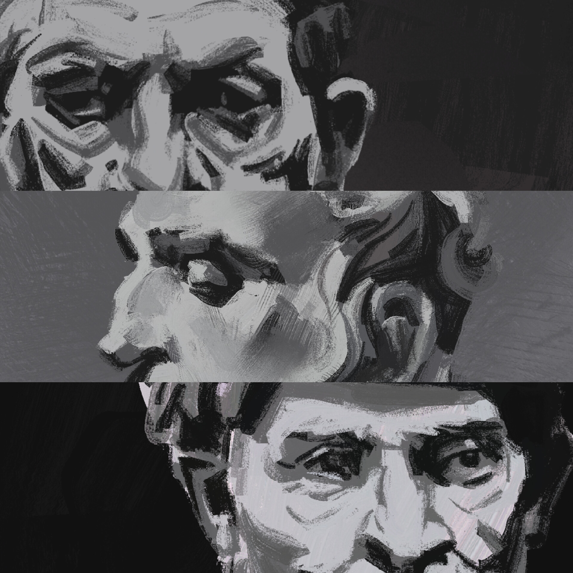 ArtStation - Warm ups & downs 001 : Portrait