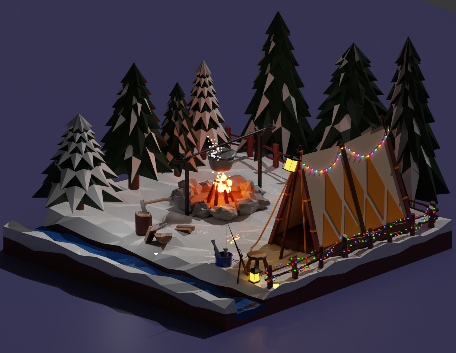 ArtStation - Low poly models