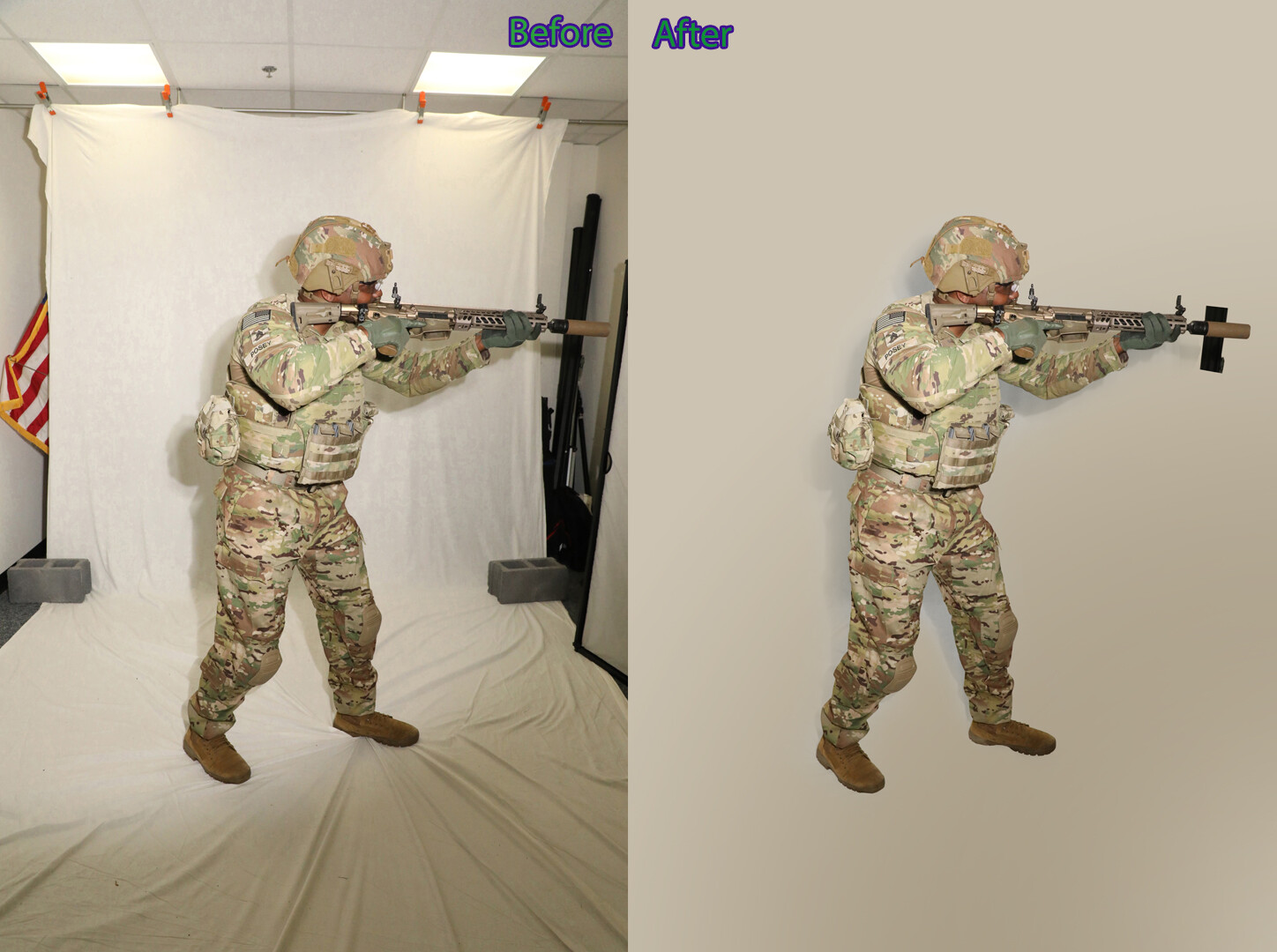 ArtStation - Brackground remove, Masking, Retouch, Symmetrical neck joint, Colour Correction ...