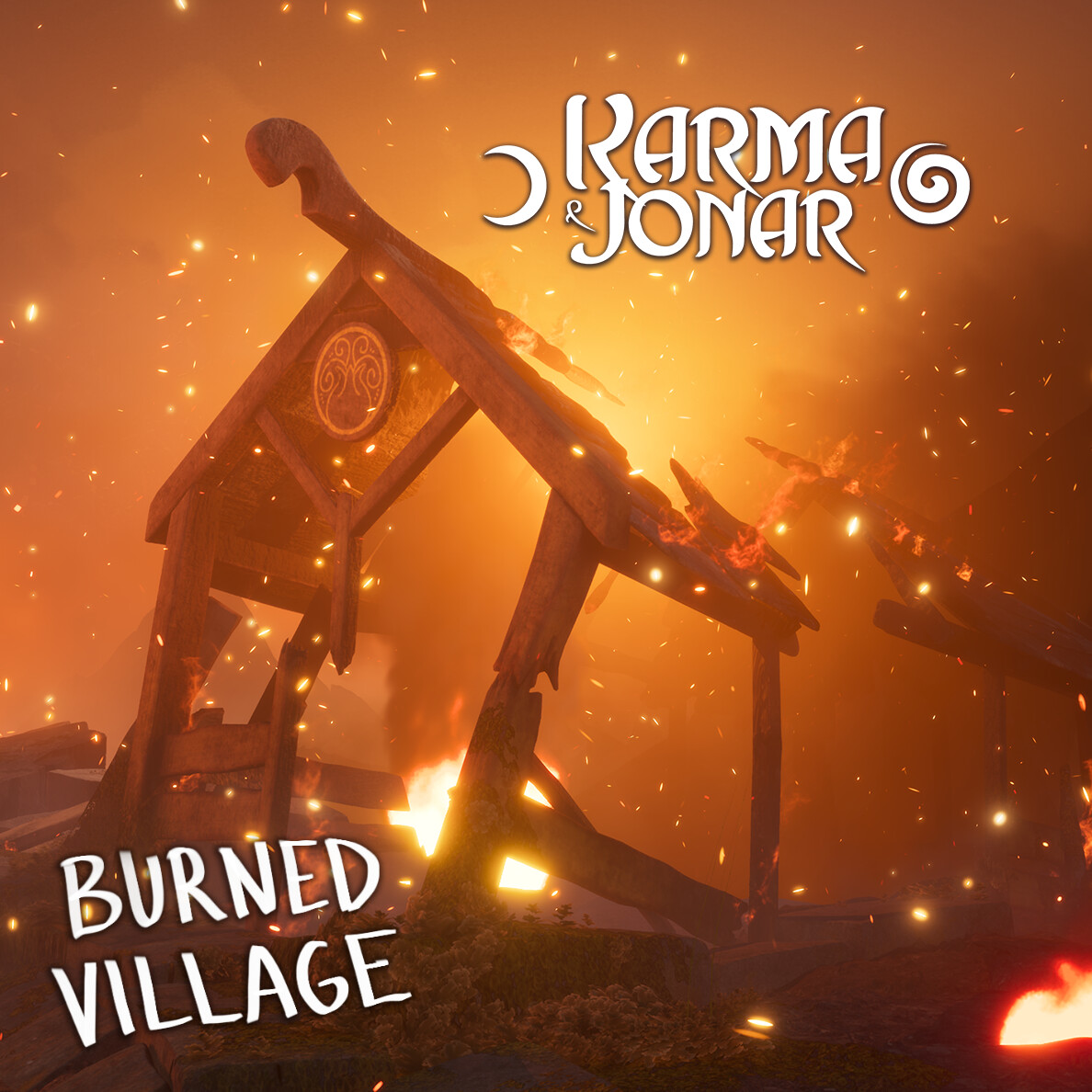 ArtStation - Karma & Jonar - Burned Village