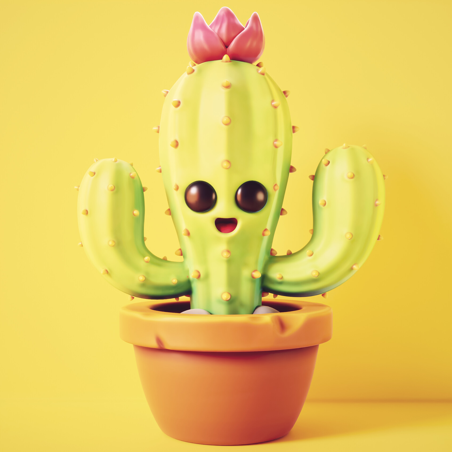 ArtStation - Stylized Cactus