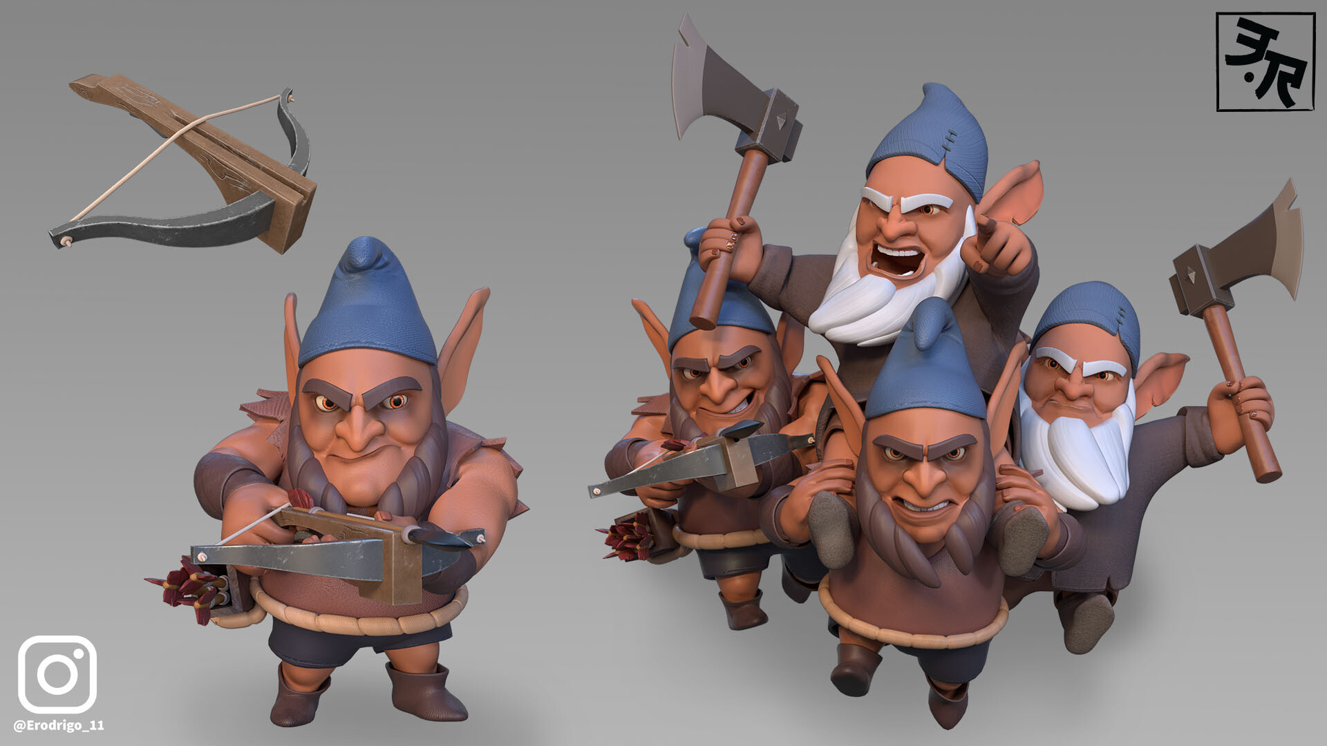 ArtStation - Gnomes - Game Project