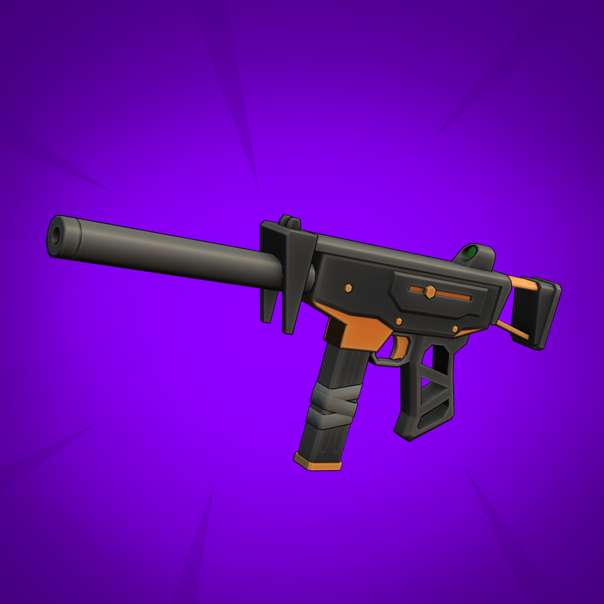 ArtStation - Stylized SMG