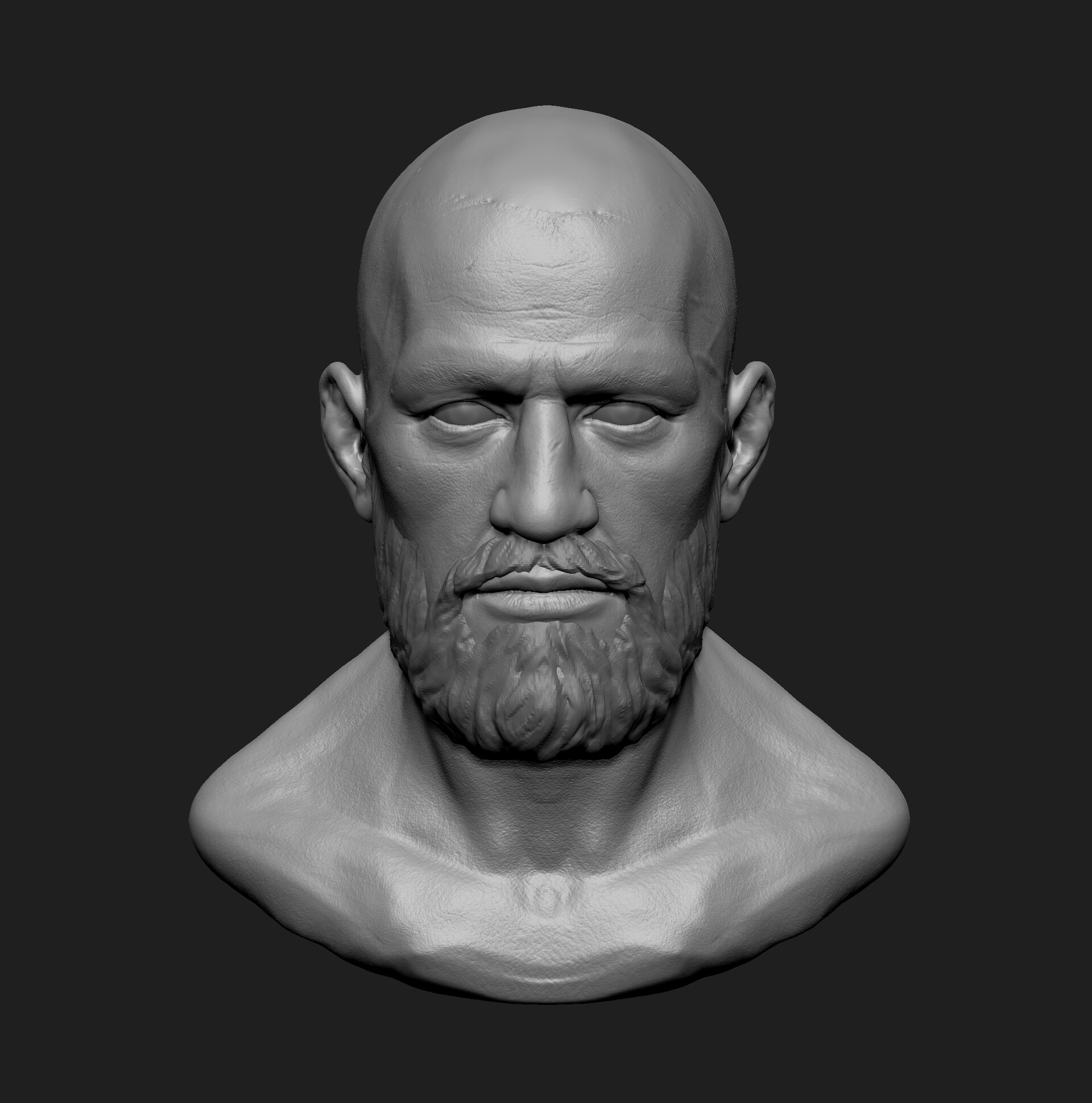 ArtStation - 康纳·麦格雷戈（Conor McGregor）人头练习