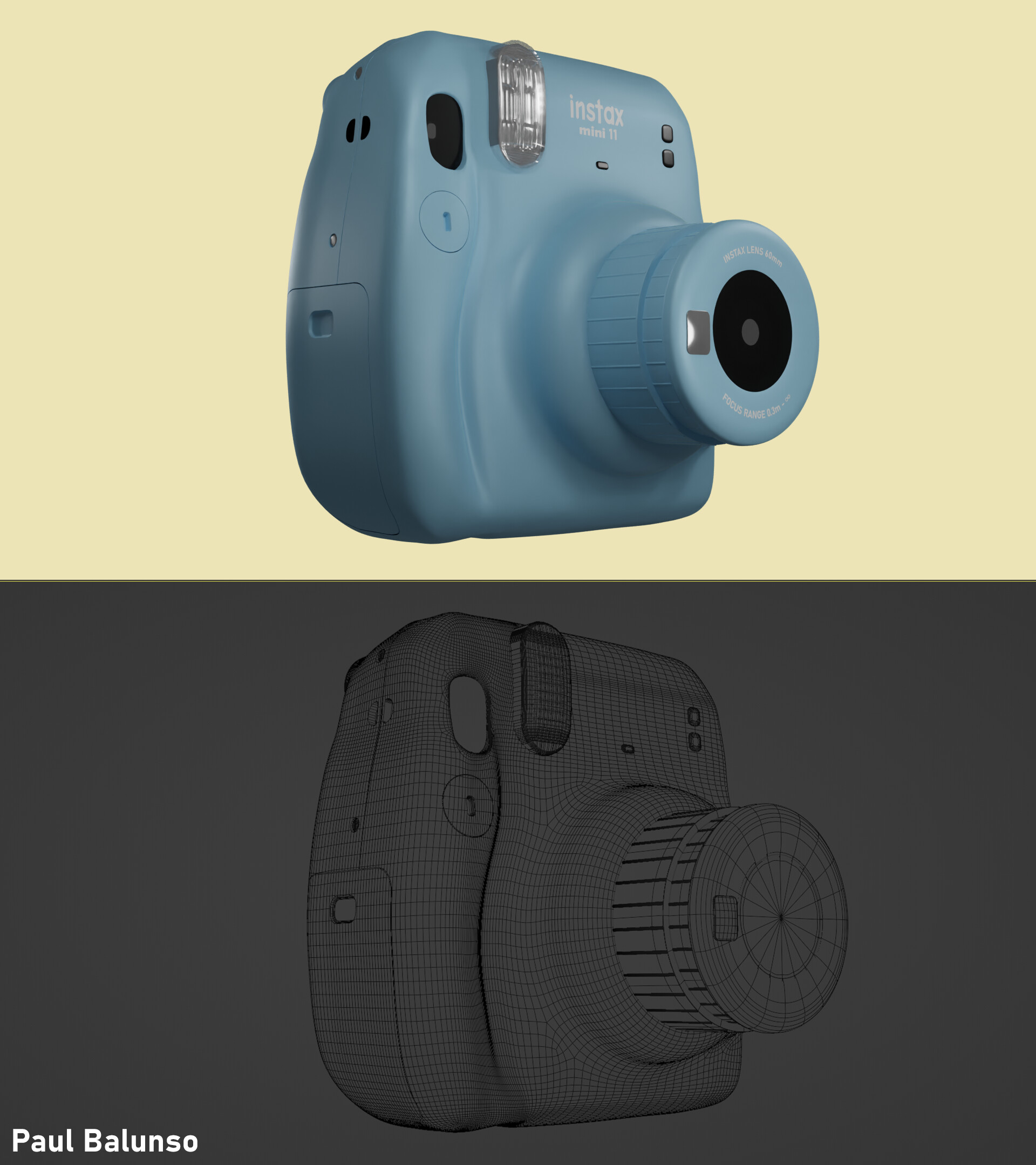 ArtStation - Instax Mini 11 (3D model)
