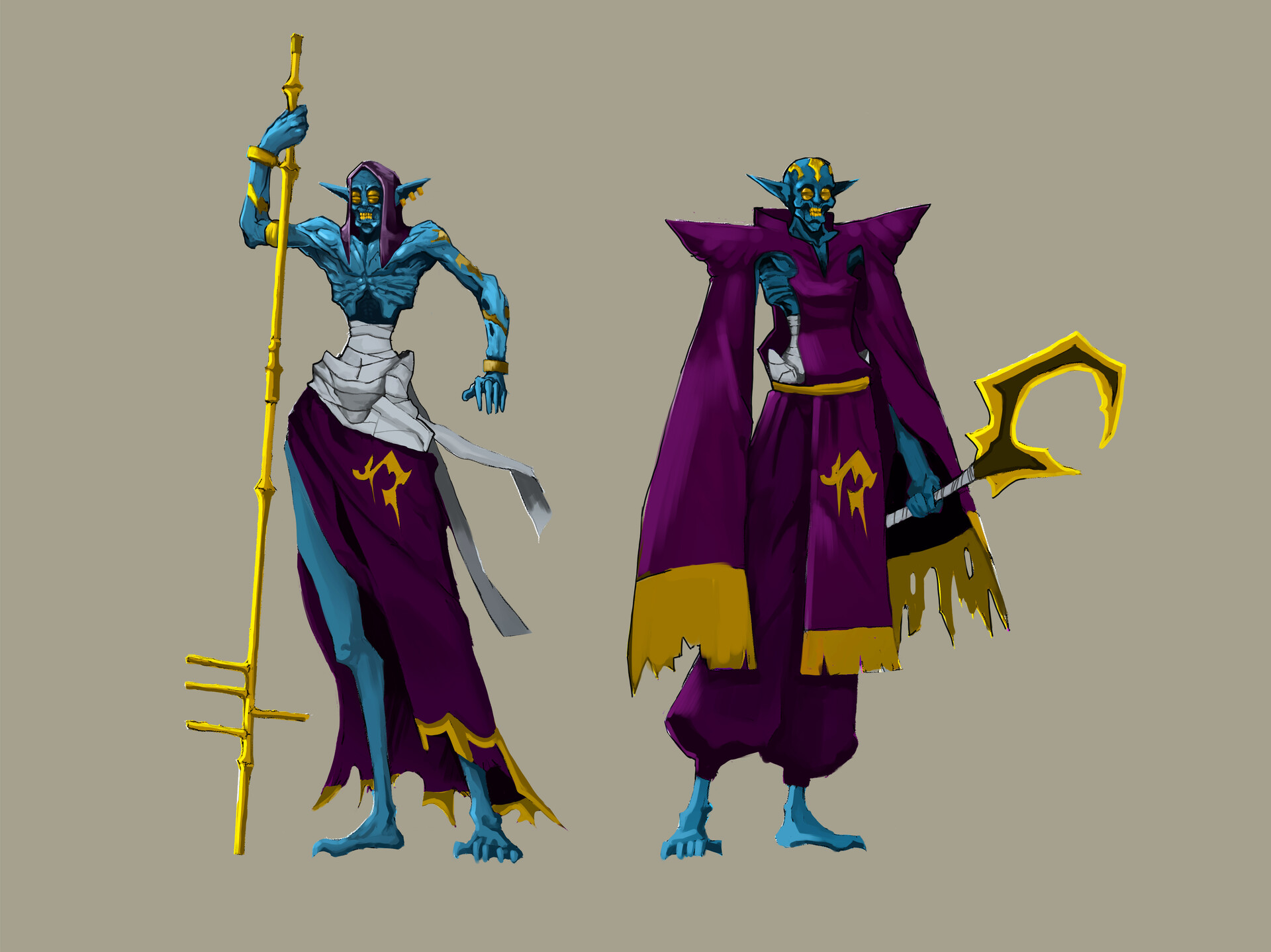 ArtStation - Tomb Guardians Concept