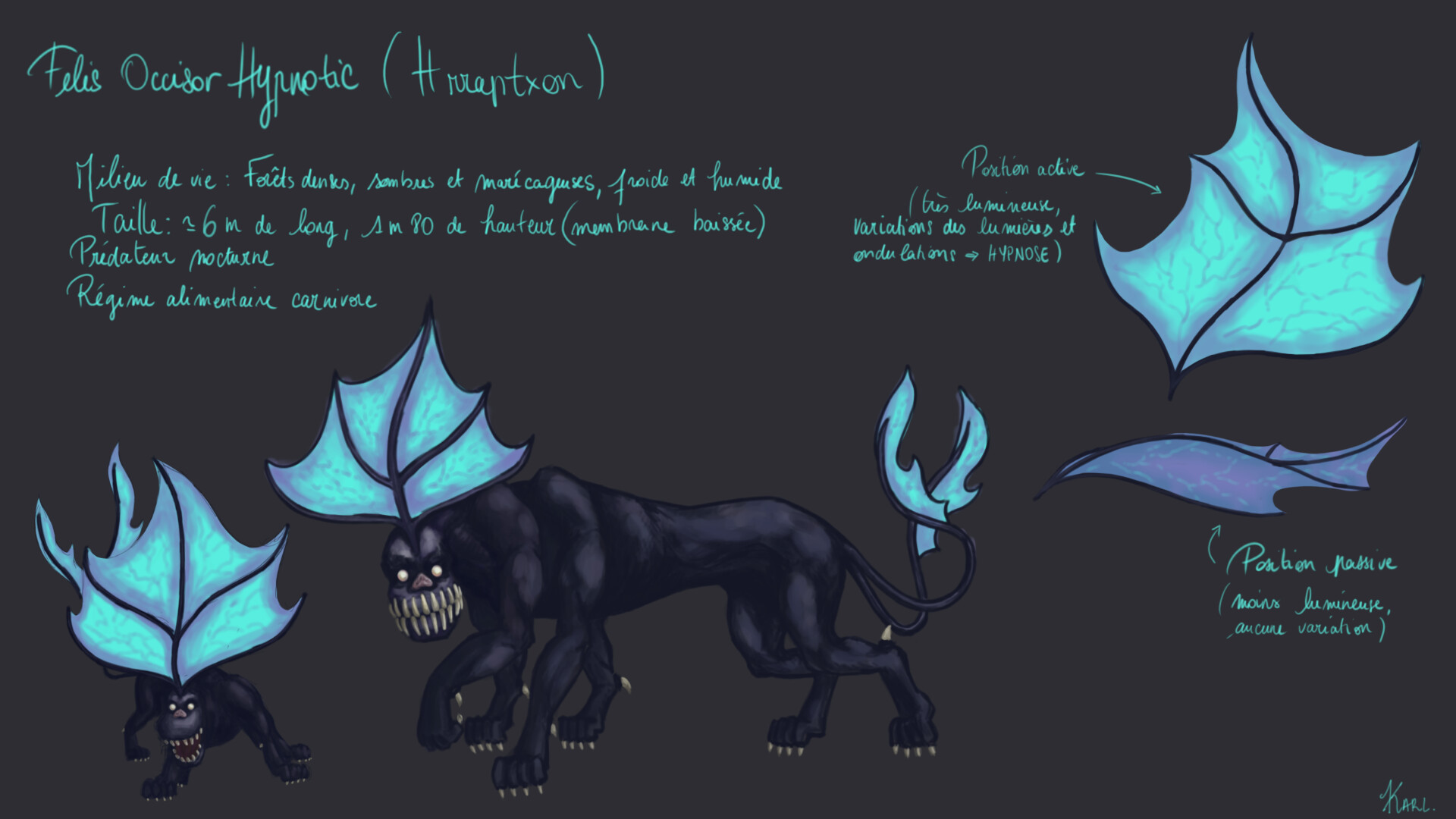 ArtStation - Pandora creature design