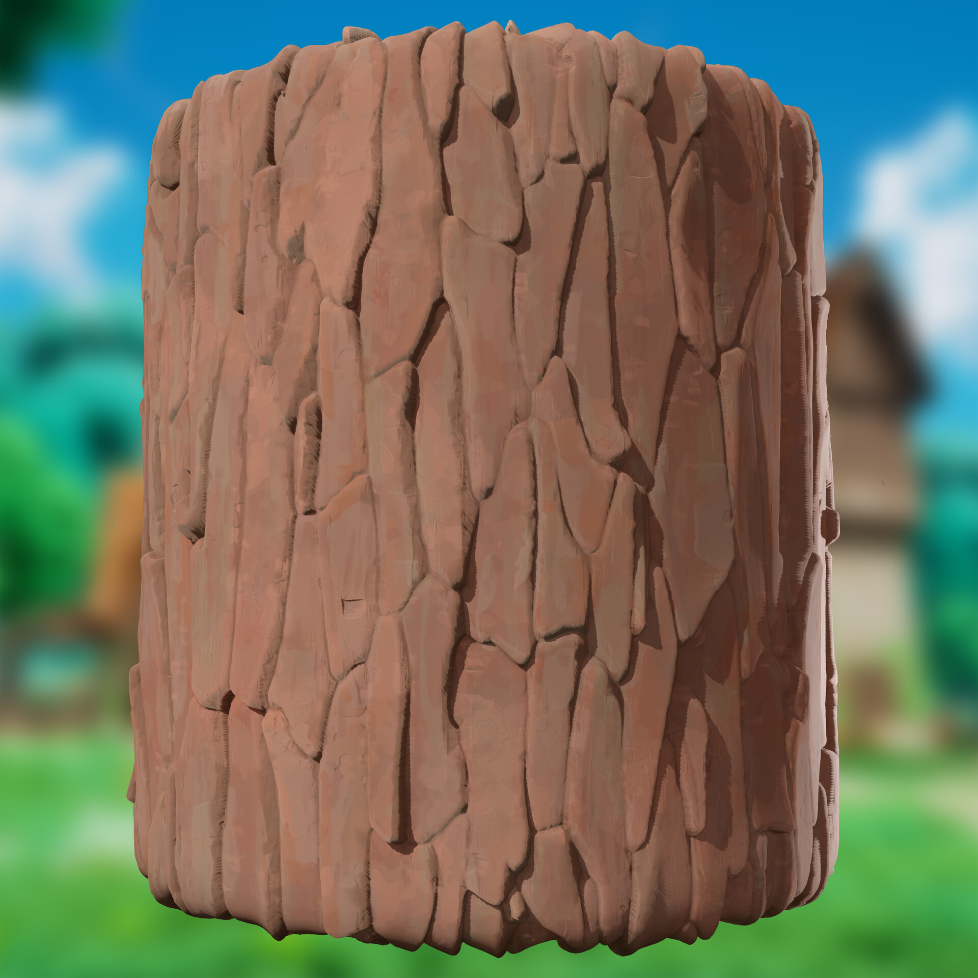 ArtStation - Stylized_Bark