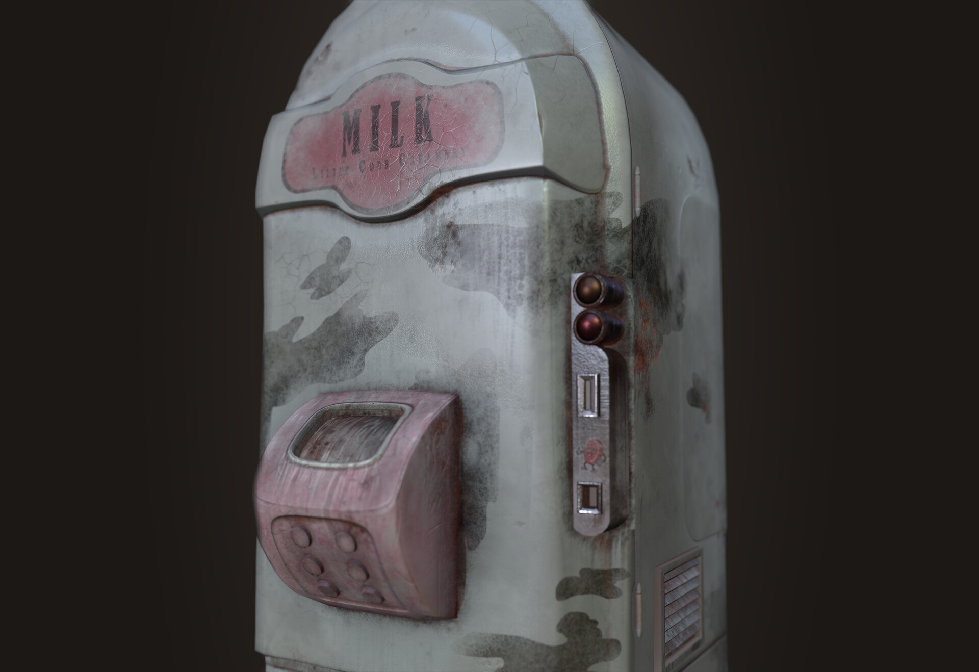 ArtStation - Milk Vending Machine