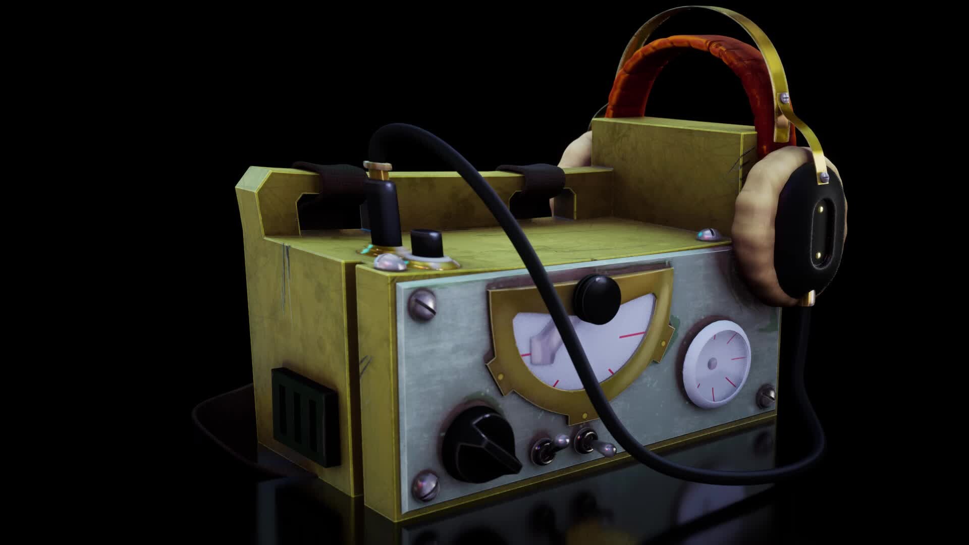 ArtStation - Toonish Radio Set