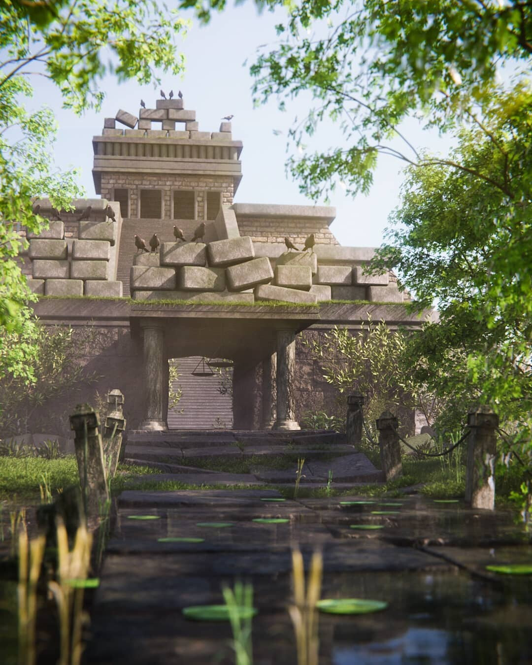 ArtStation - Egyptian Dynasty Environment