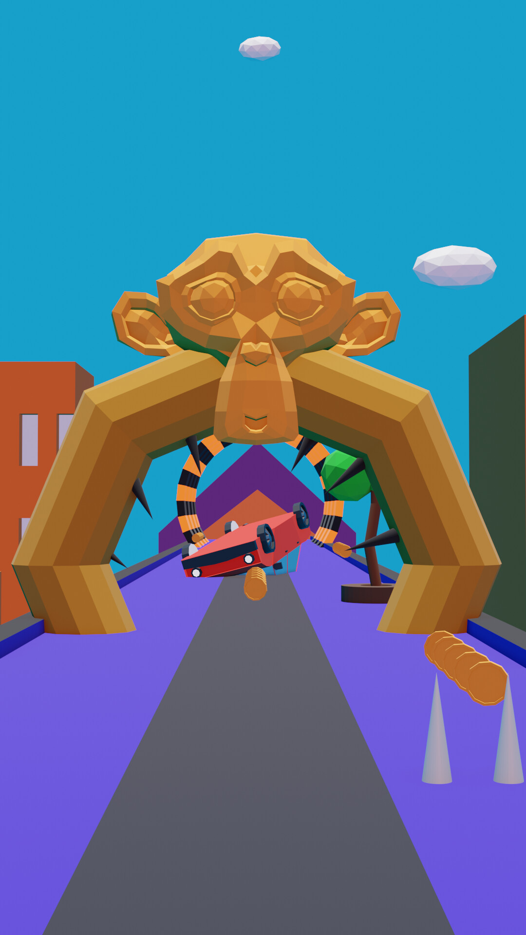 ArtStation - City Runner Hyper Casual Game (Low Poly)