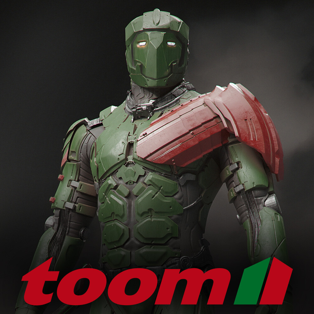 Jimmy P. Duda - TOOM commercial - Character Concept art