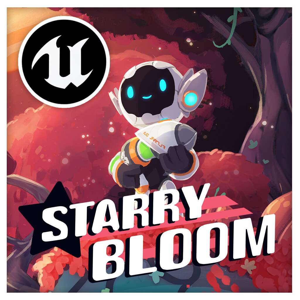 ArtStation - Starry Bloom - Mid production