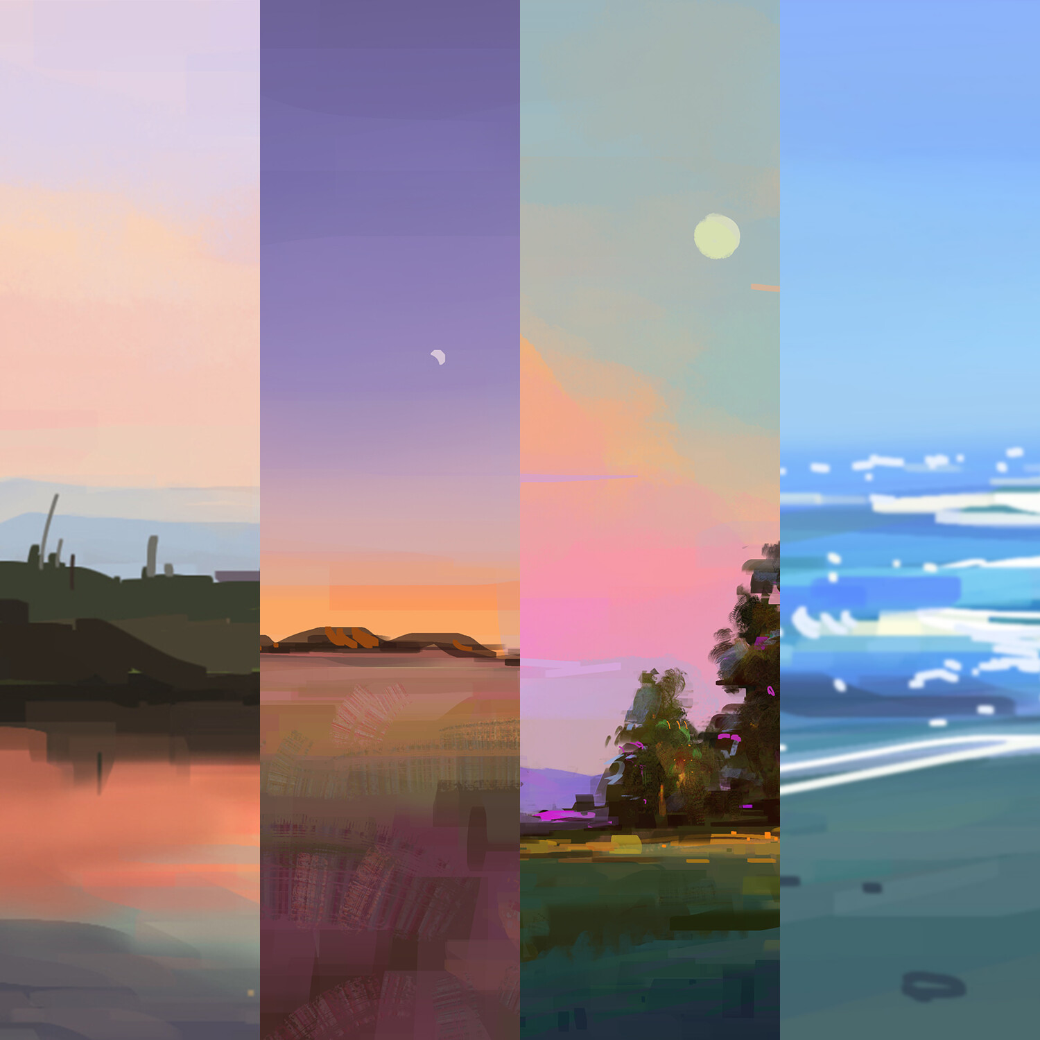 ArtStation - Color practice