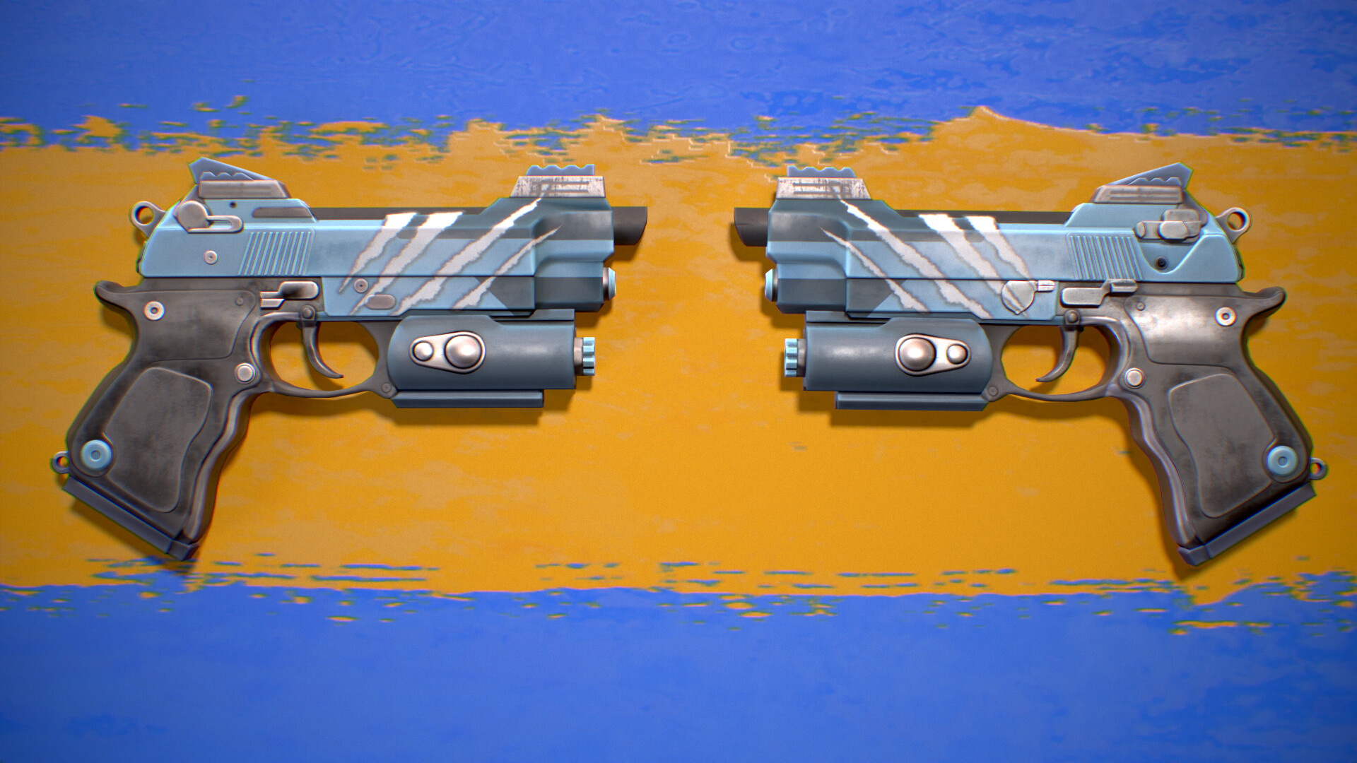 ArtStation - Stylized gun