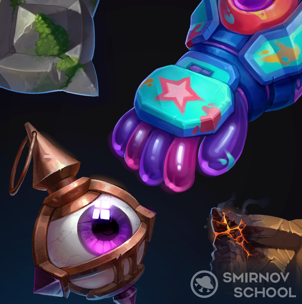 ArtStation - Material render practice