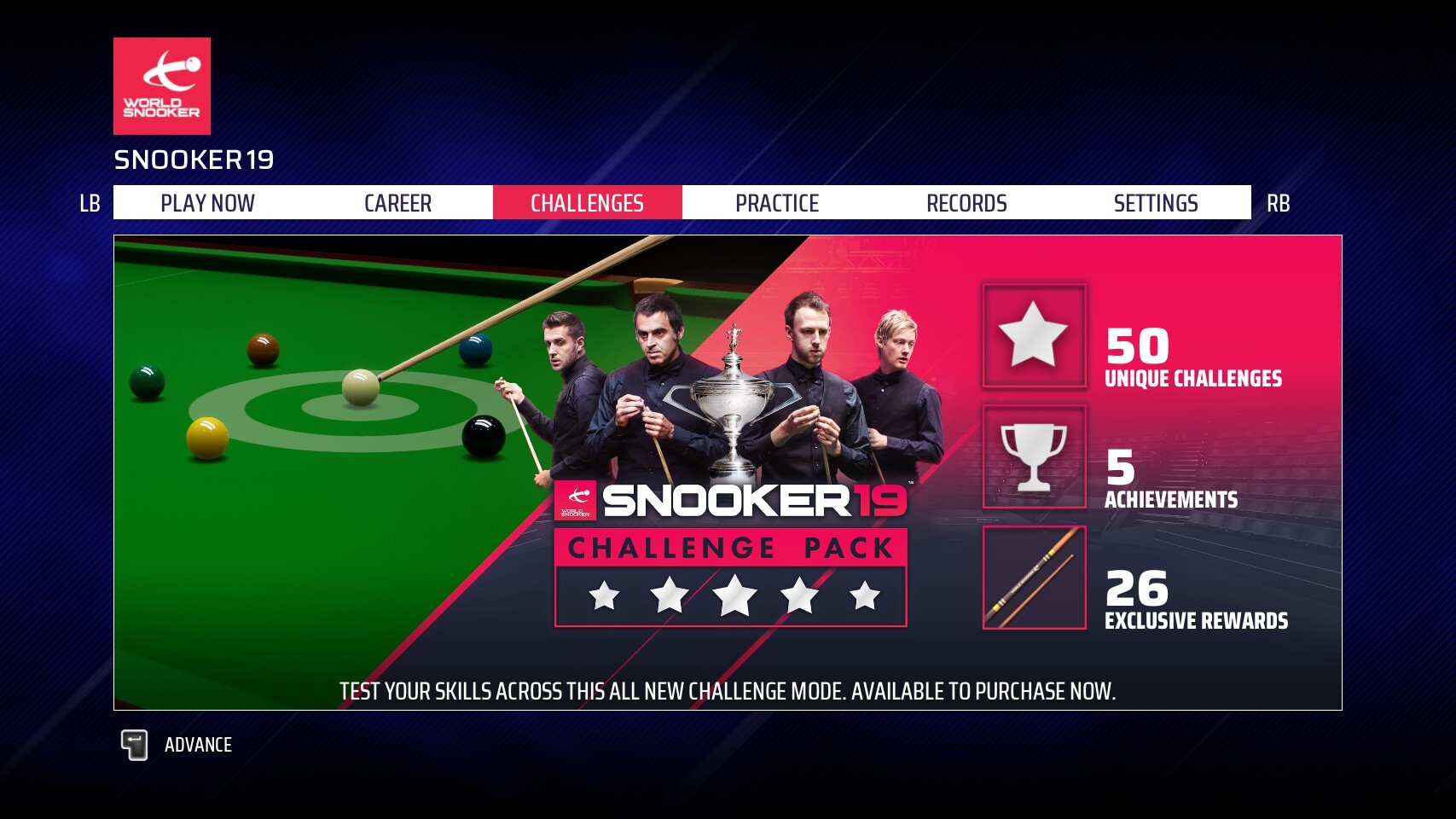 ArtStation - Snooker 19 UI (Implementation and Animation)