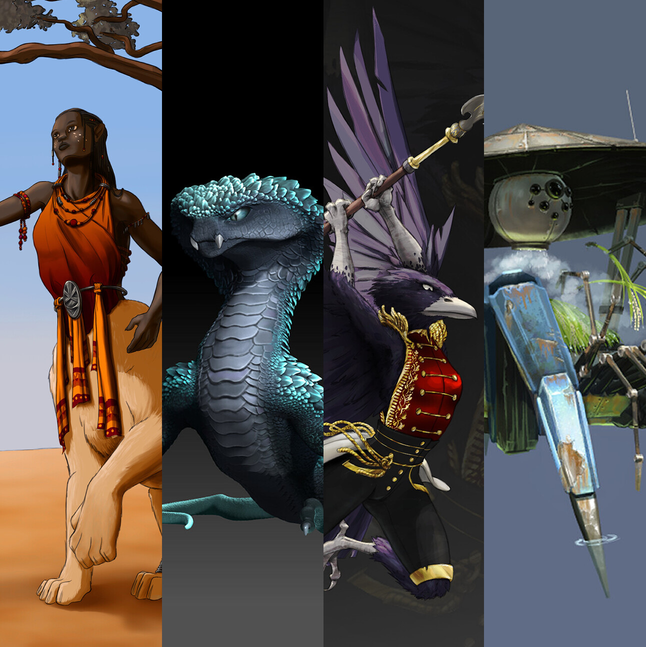 ArtStation - Character Design 2D&3D