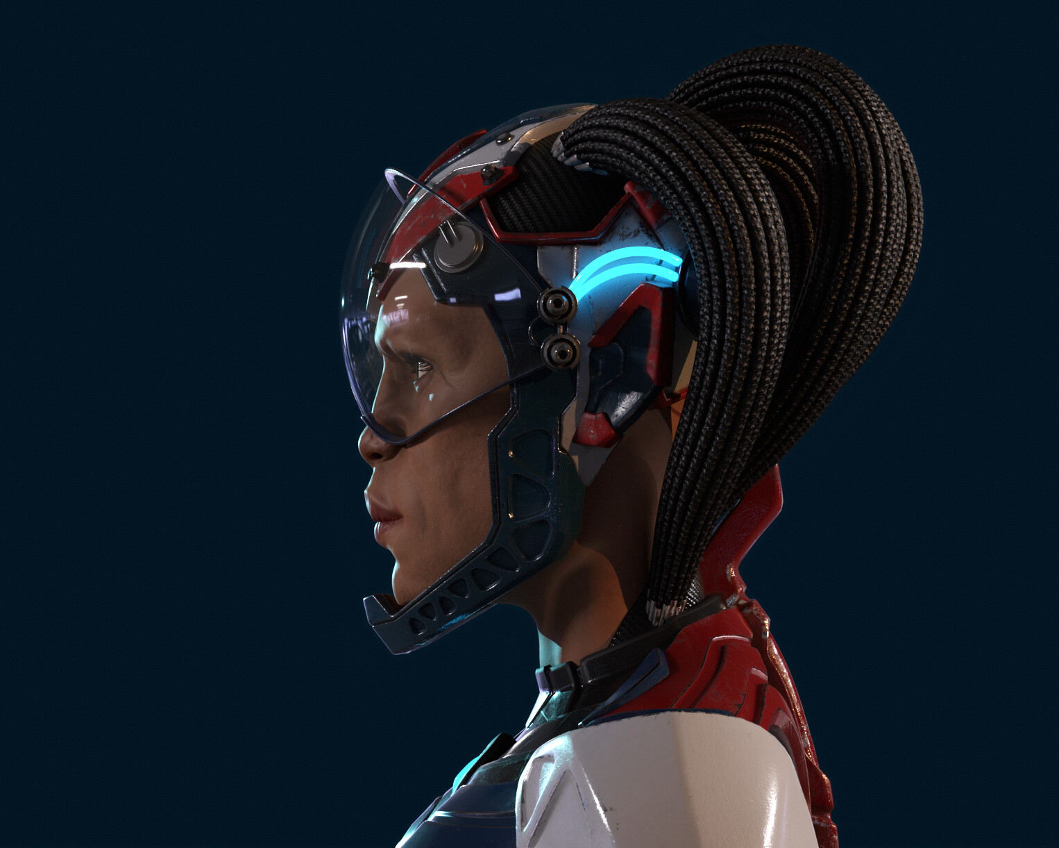 ArtStation - Cyborg Girl