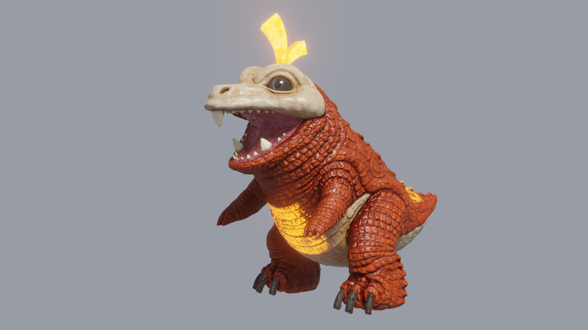 ArtStation - Fuecoco Pokemon Fan Art