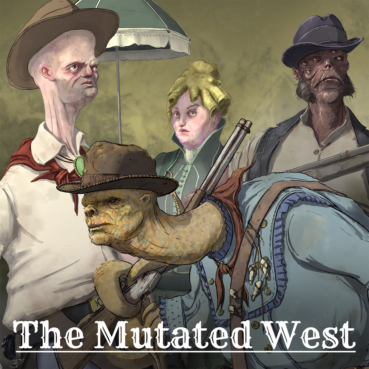 ArtStation - Mutant Town Folk