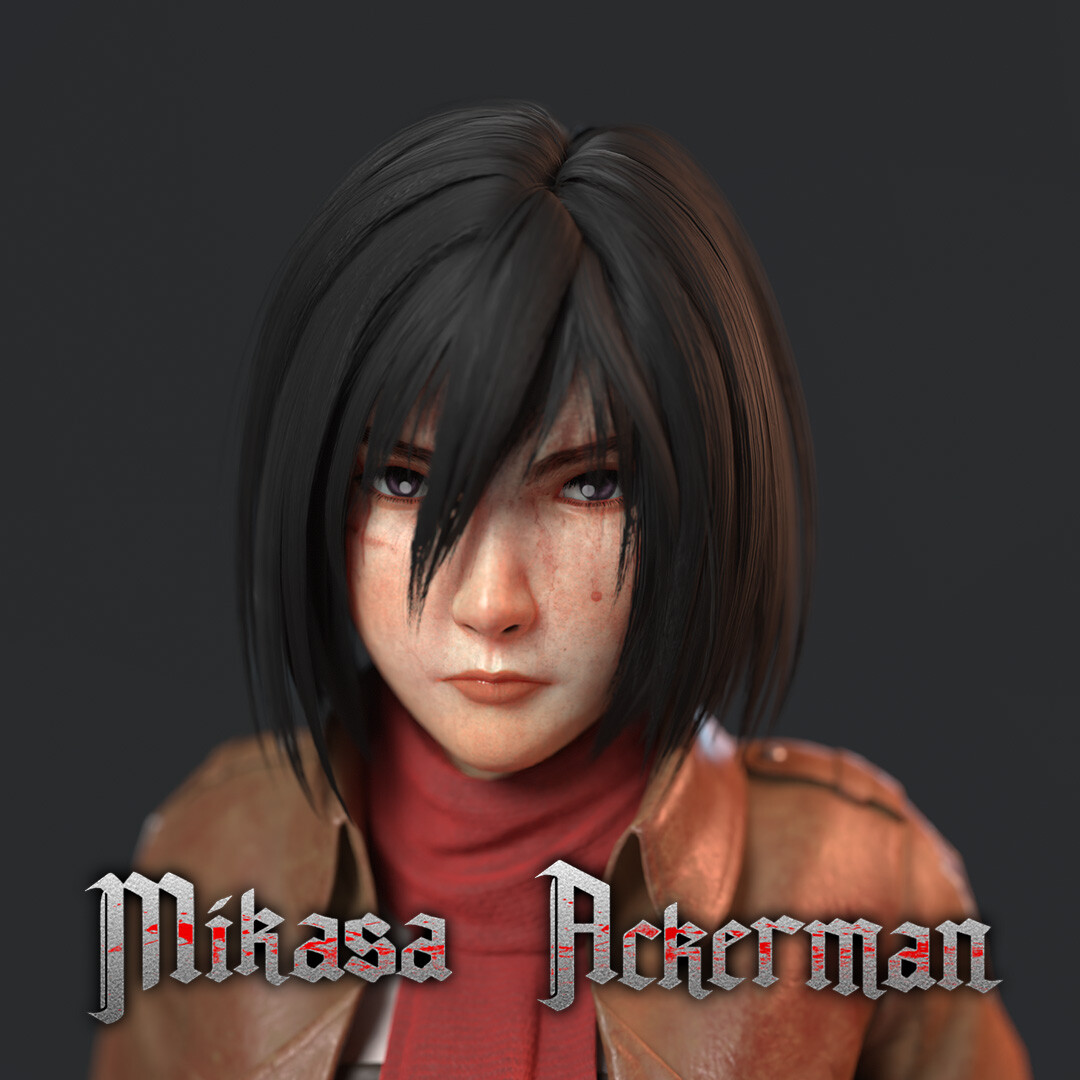 ArtStation - Mikasa Ackerman
