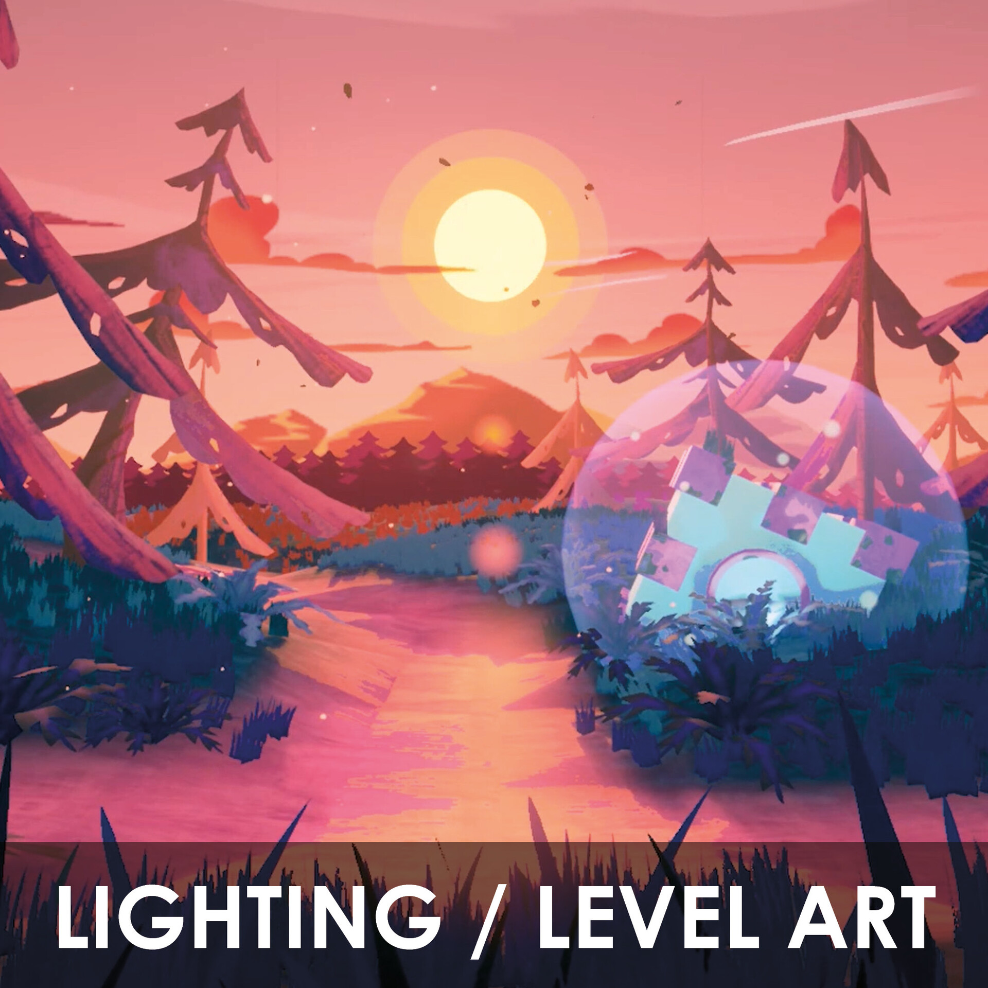ArtStation - LIGHTING / LEVEL ART - Unreal Engine 4 (Unknown Land)