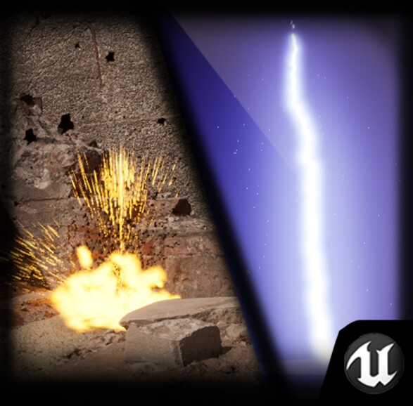 ArtStation - VFX Study - Explosions & Lightning