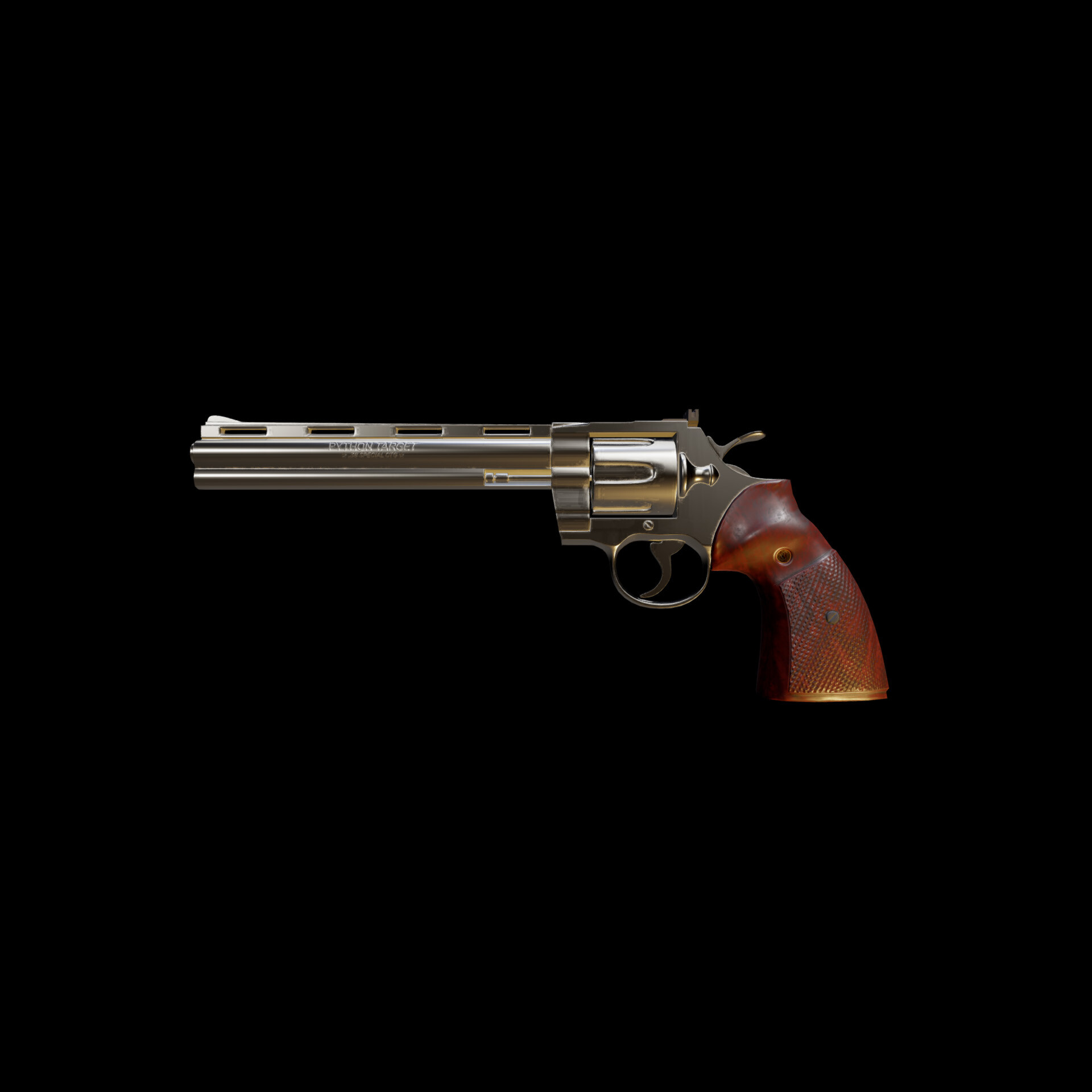 ArtStation - Revolver Study