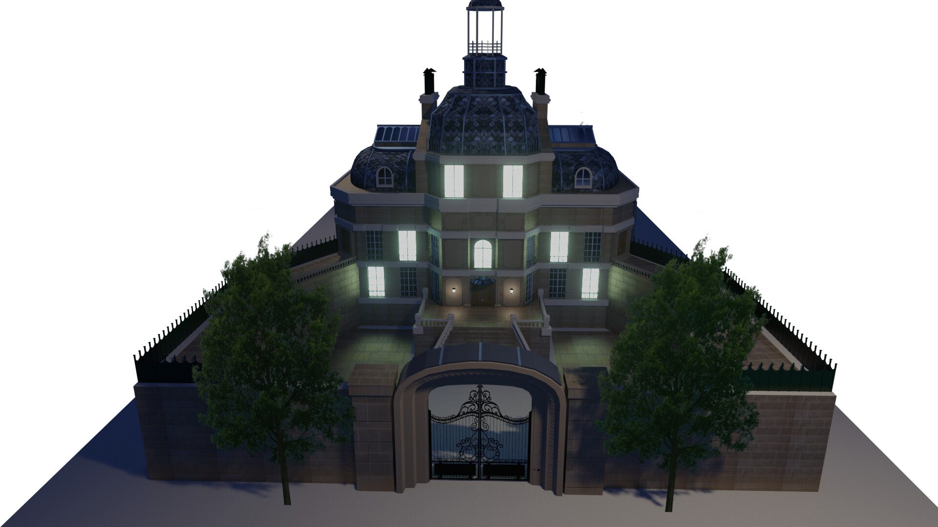 ArtStation - Miraculous - Mansão dos Agrestes ( Projeto de cenário em 3D )