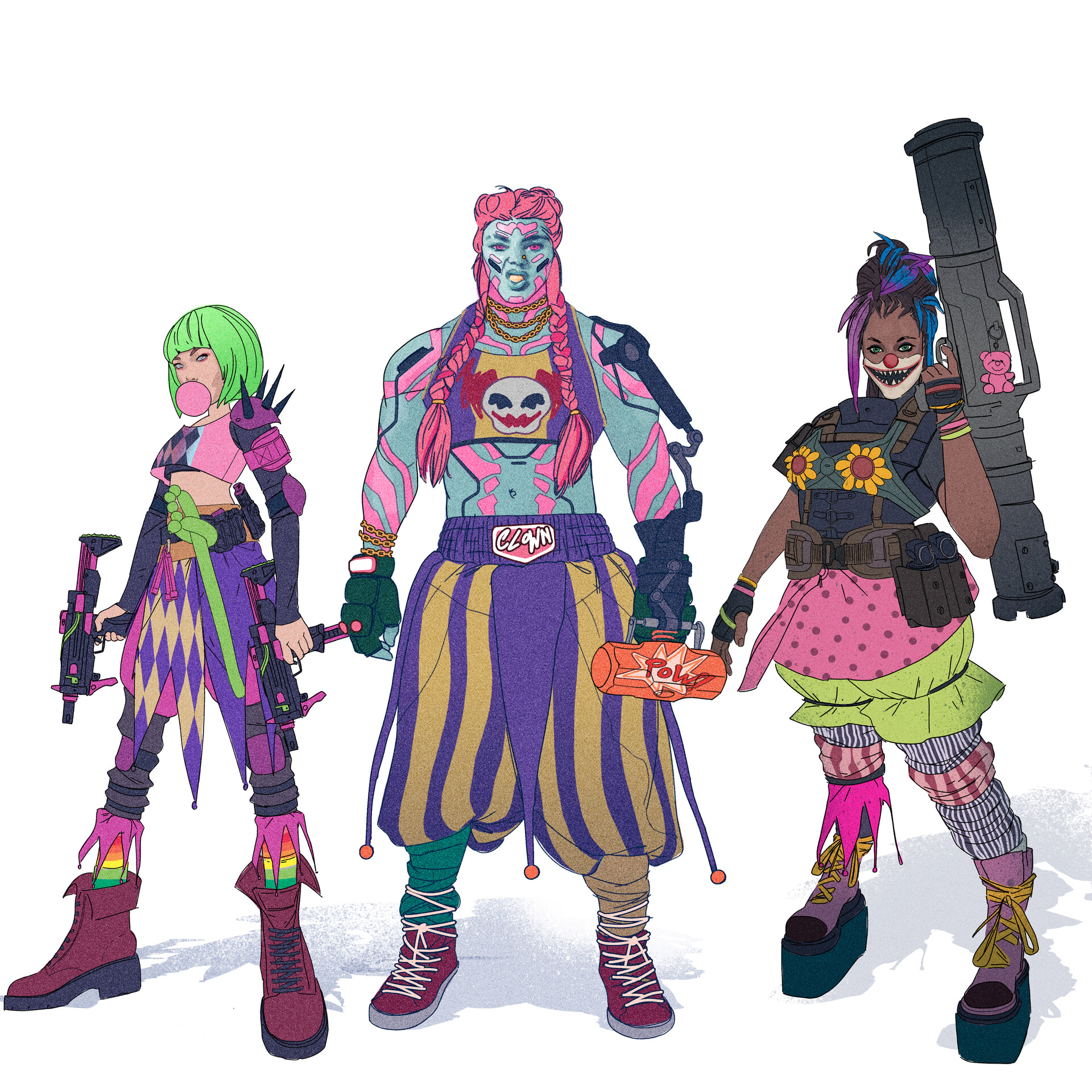 ArtStation - Clown Squad