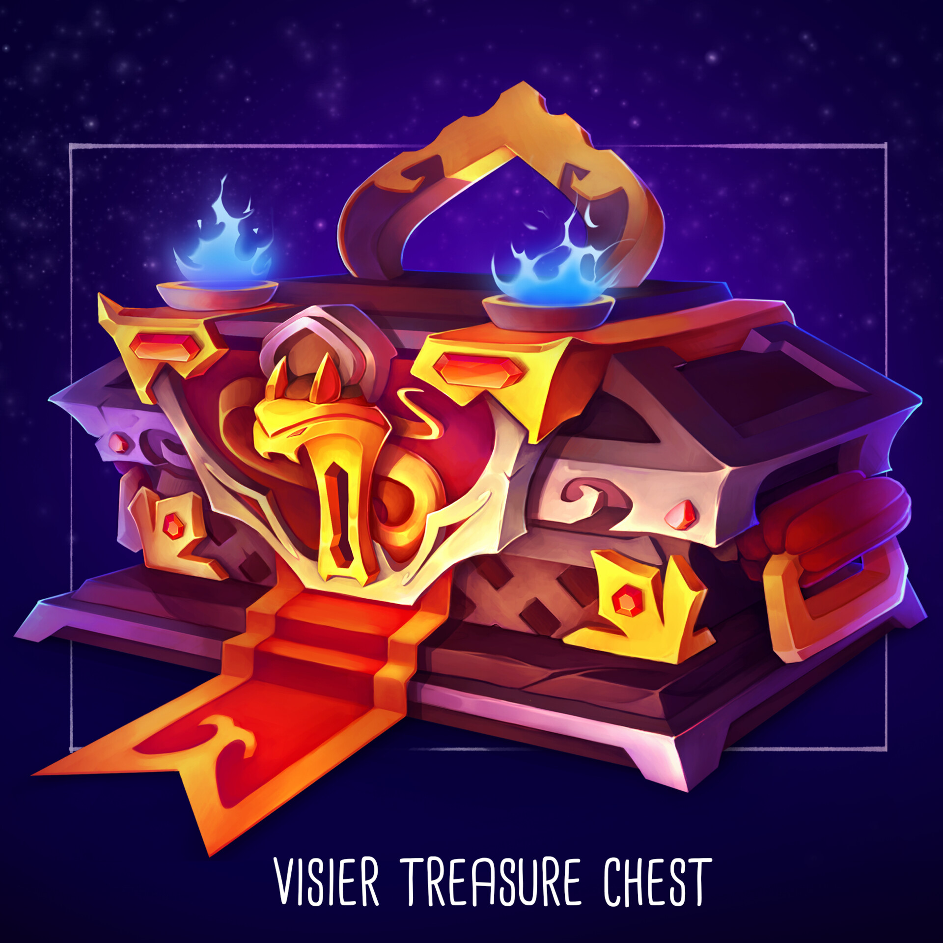 ArtStation - Visier treasure chest