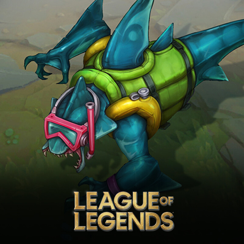 ArtStation - Pool Party Rek'Sai (League of Legends)