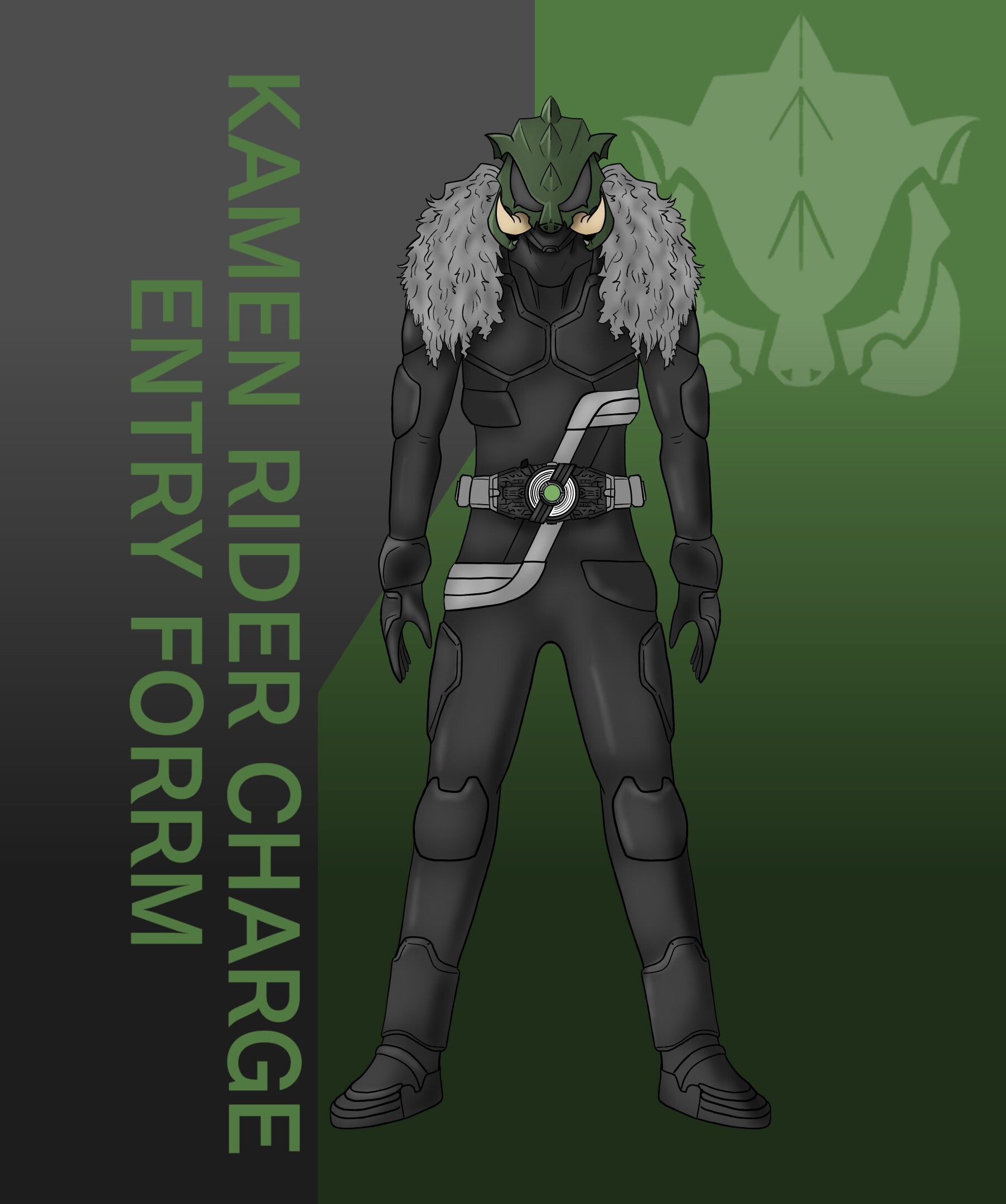 ArtStation - Kamen Rider Charge - Geats Fan Rider